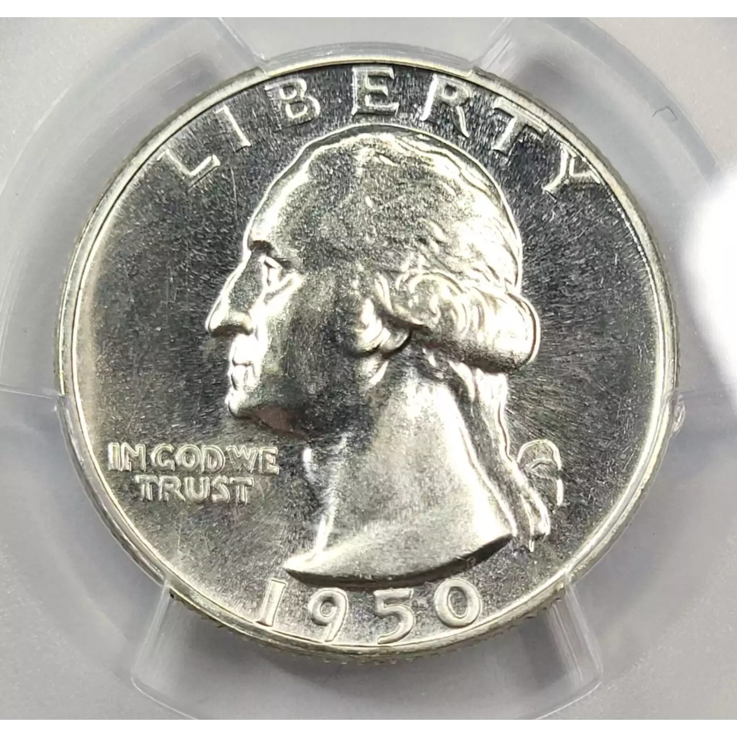 1950 Silver Washington Quarter PCGS PR-65 - Old Pueblo Coin