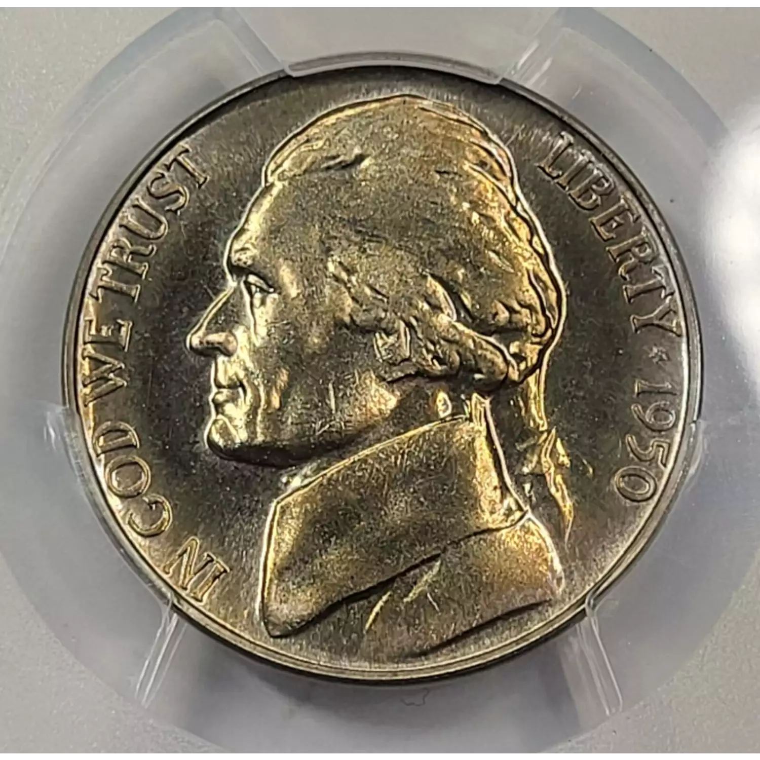1950 Jefferson Nickel PCGS PR-66 - Old Pueblo Coin