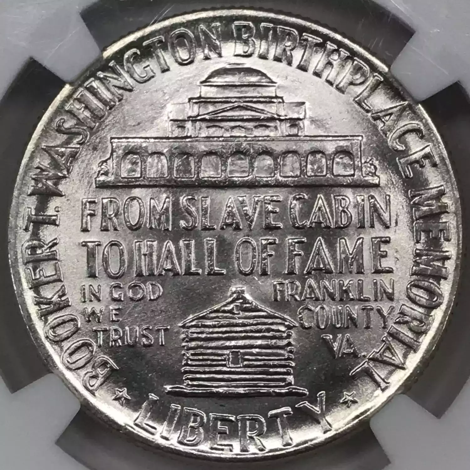 1951 Booker T Washington (BTW) Memorial Commemorative Half Dollar NGC ...