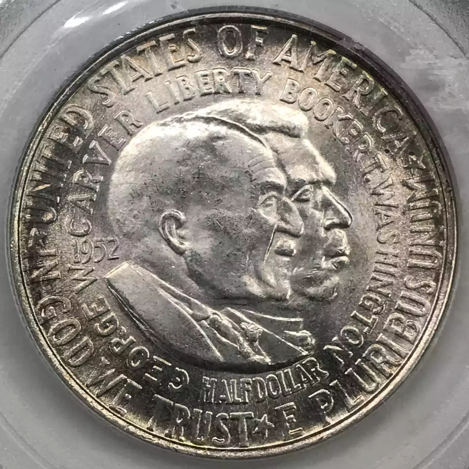 1952 Washington / Carver Commemorative Half Dollar PCGS MS-65 ...