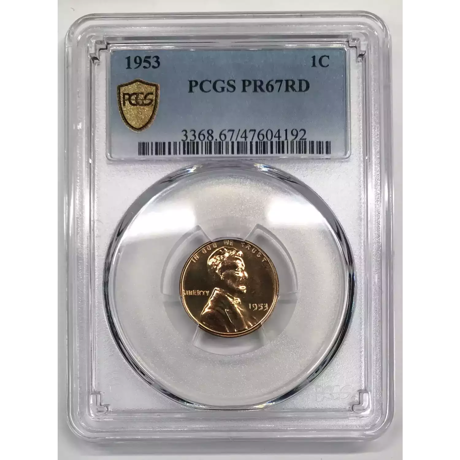 1953 Lincoln Wheat Cent PCGS PR-67 RD - Old Pueblo Coin