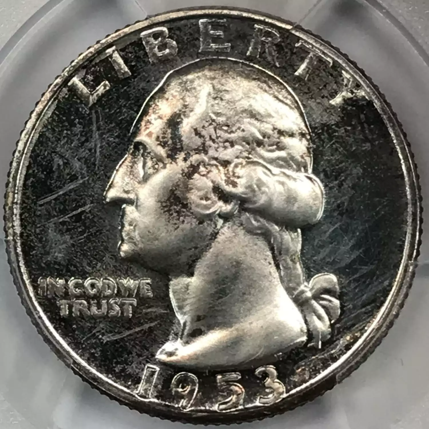 1953 Silver Washington Quarter PCGS PR-63 FS-101 DDO - Old Pueblo Coin