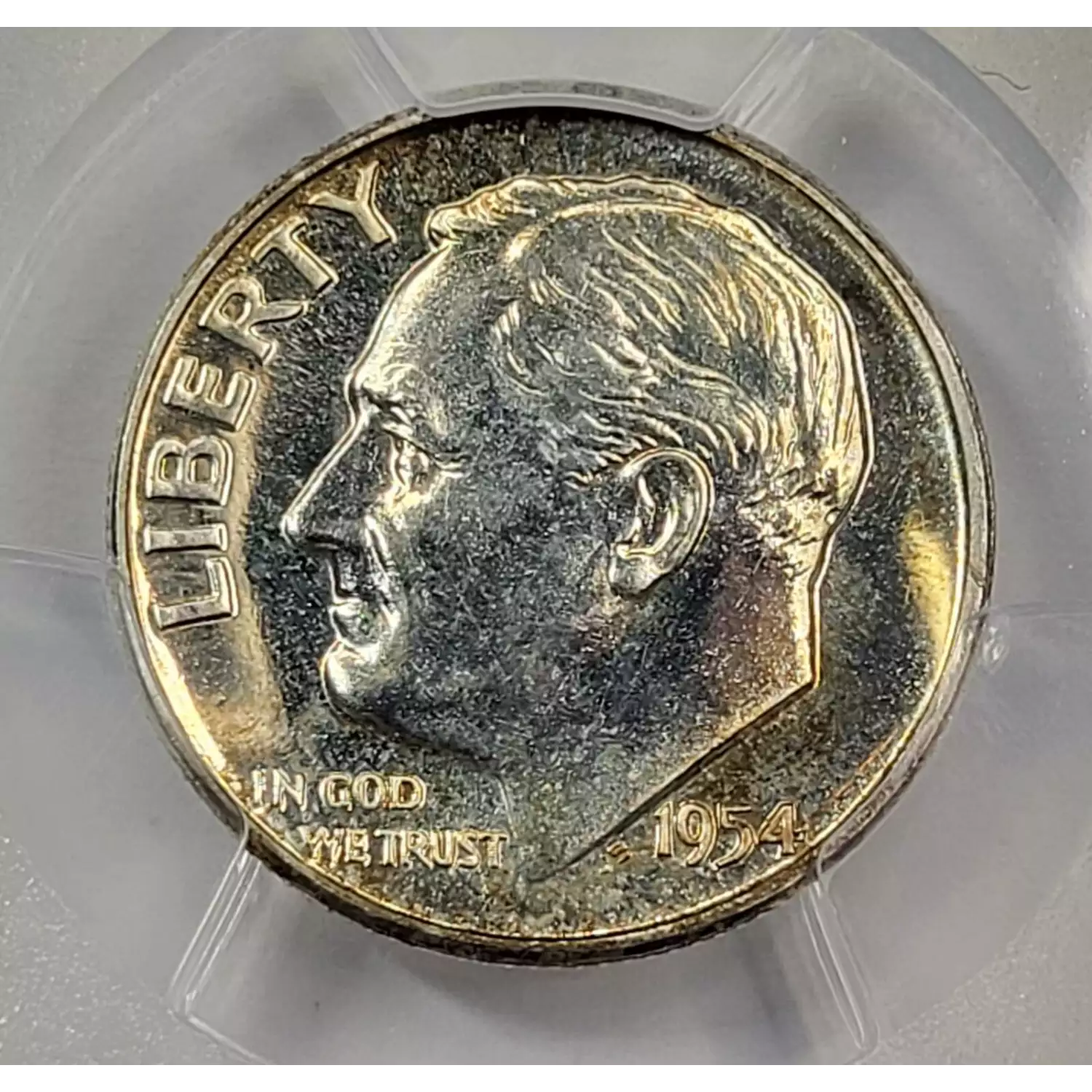 1954 Roosevelt Dime PCGS PR-65 - Old Pueblo Coin