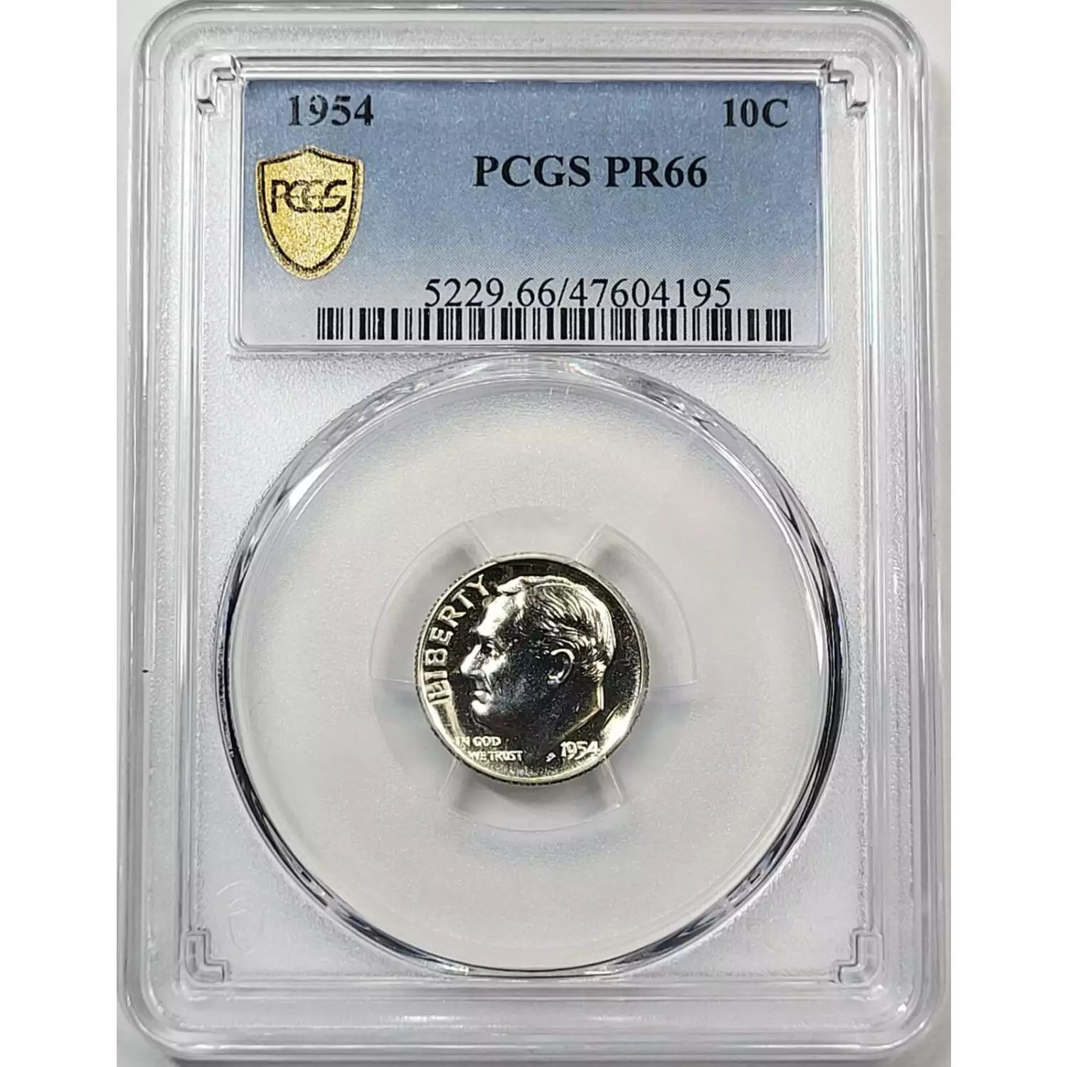 1954 Roosevelt Dime PCGS PR-66 - Old Pueblo Coin