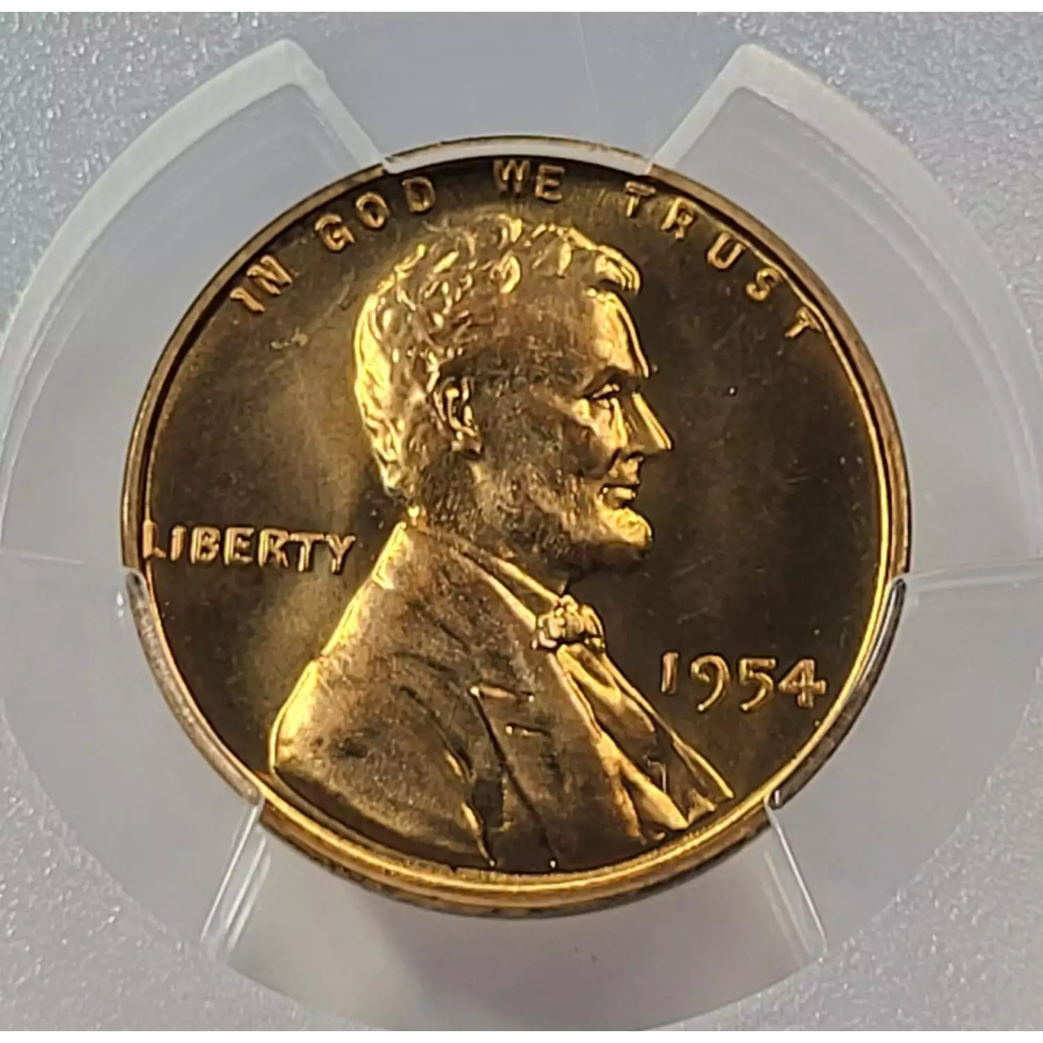 1954 Lincoln Wheat Cent PCGS PR-67 RD - Old Pueblo Coin