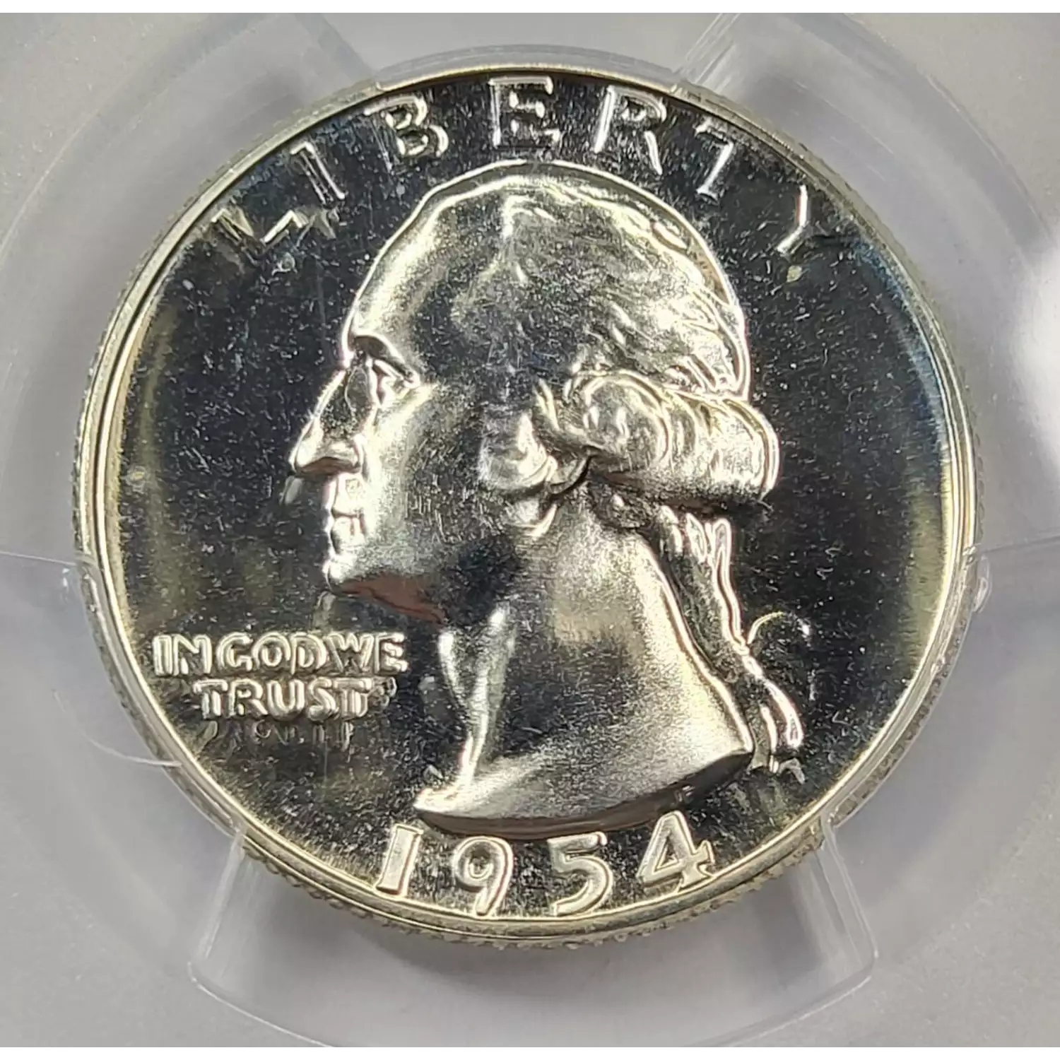 1954 Silver Washington Quarter PCGS PR-66 - Old Pueblo Coin