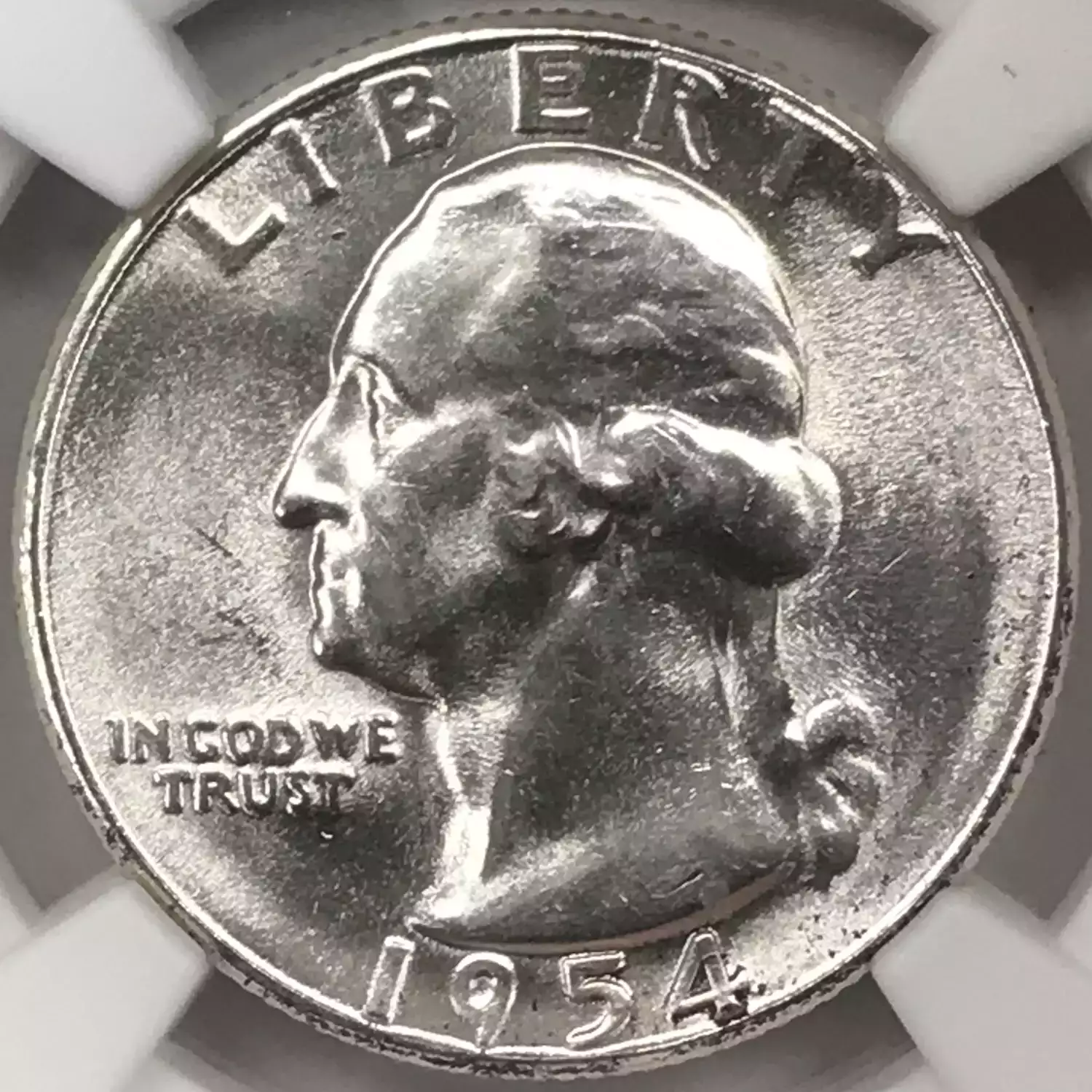 1954-S Silver Washington Quarter NGC MS-66 - Old Pueblo Coin