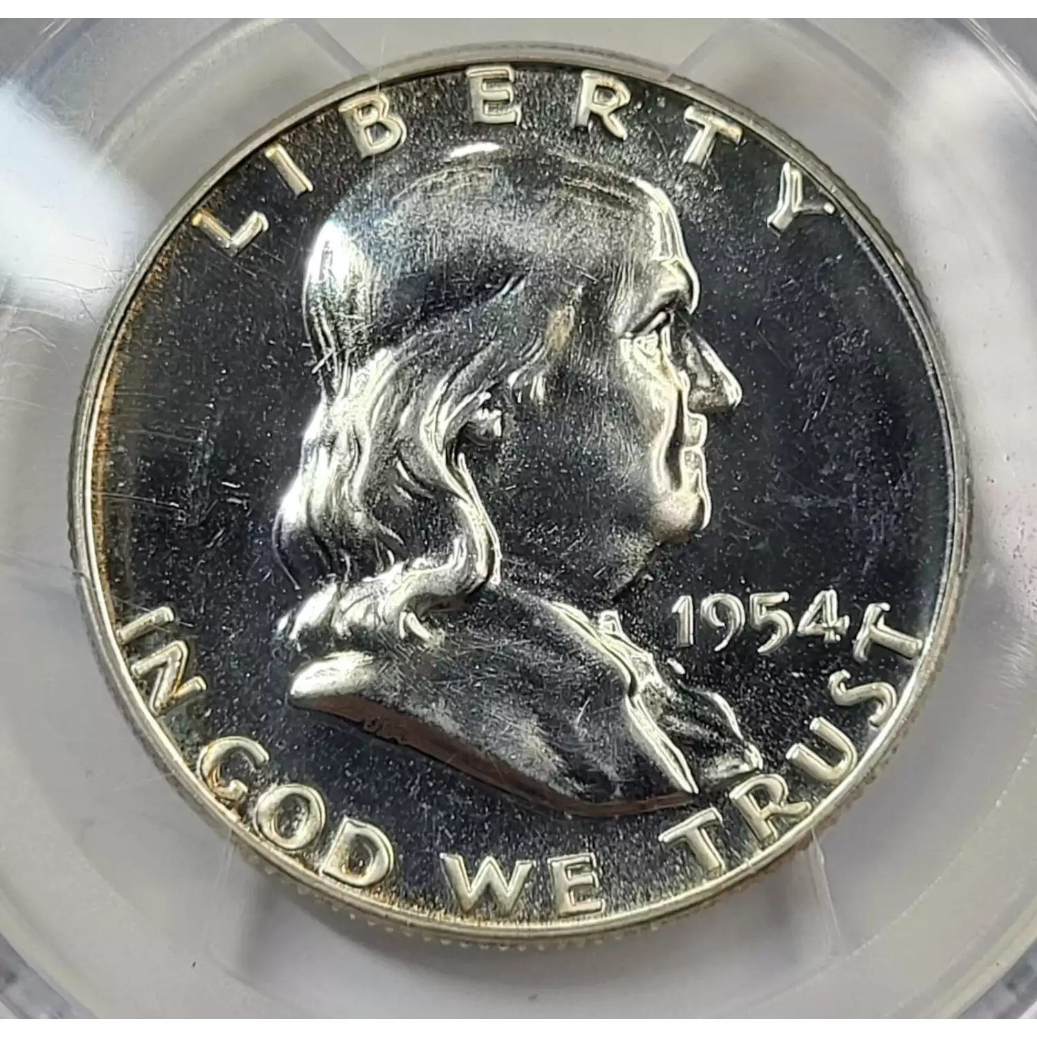 1954 Franklin Half Dollar PCGS PR-64 - Old Pueblo Coin