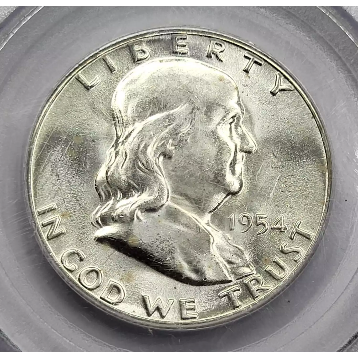 1954 Franklin Half Dollar PCGS MS-64 - Old Pueblo Coin
