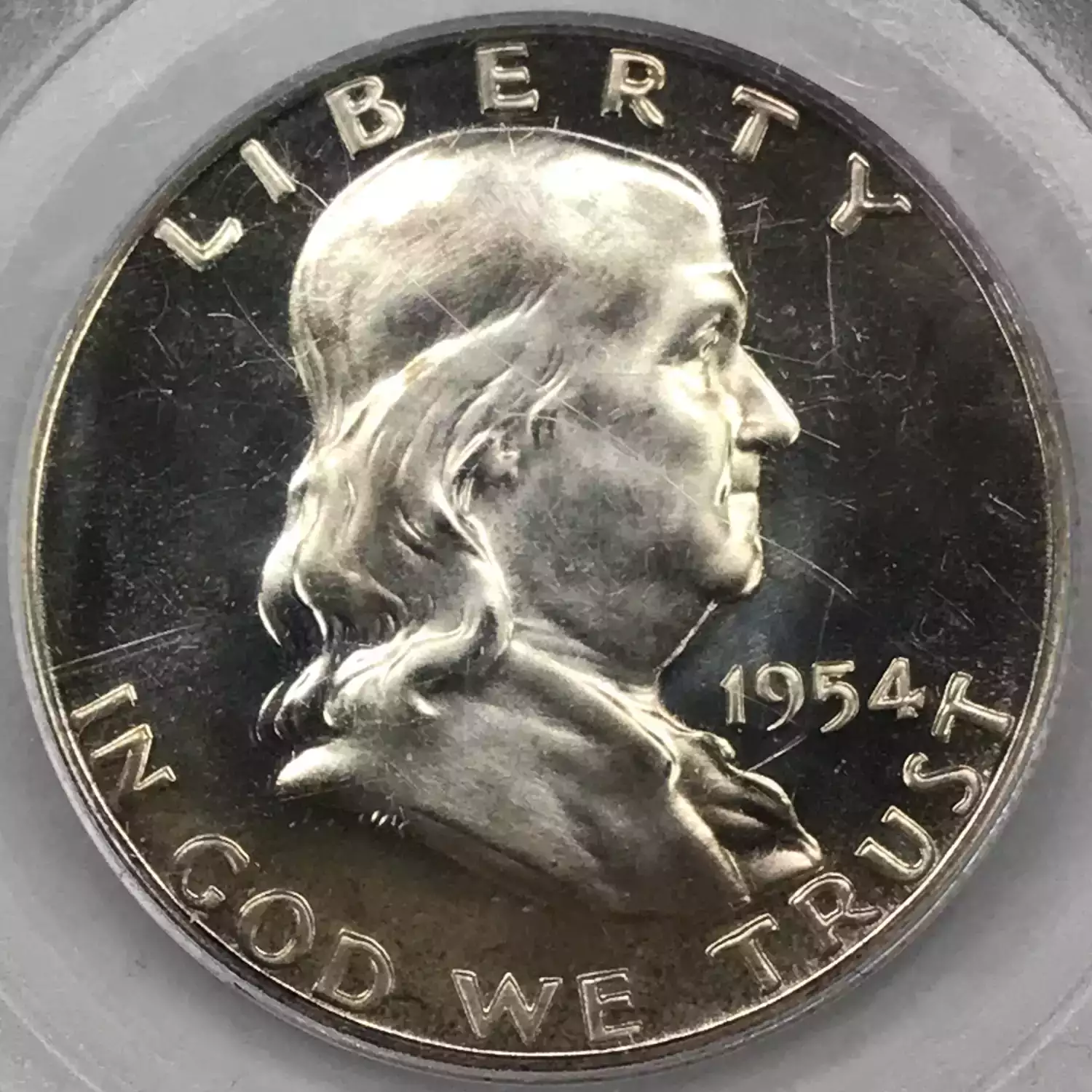 1954 Franklin Half Dollar PCGS PR-67 CAM - Old Pueblo Coin