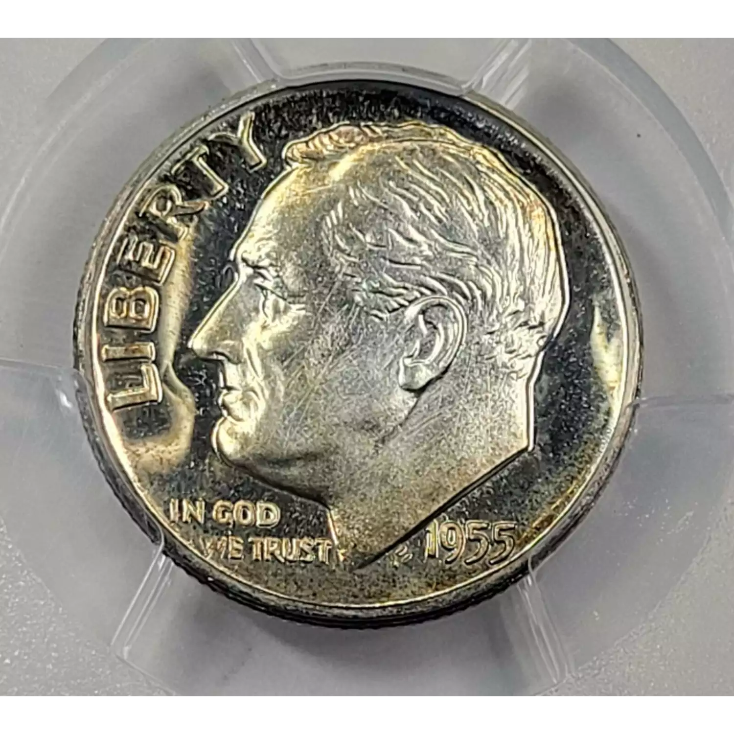 1955 Roosevelt Dime PCGS PR-67 - Old Pueblo Coin