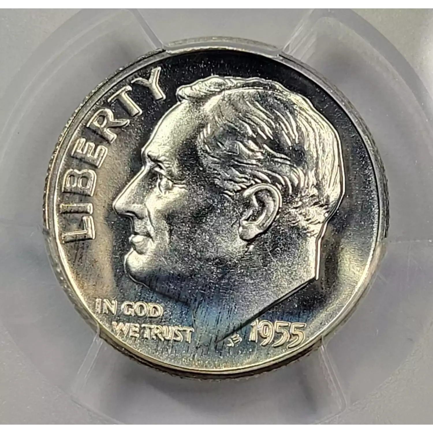 1955 Roosevelt Dime PCGS PR-67 - Old Pueblo Coin