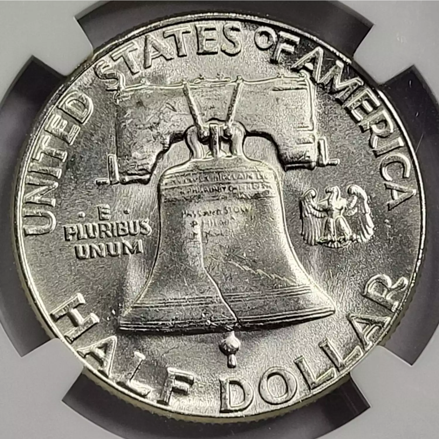 1955 Franklin Half Dollar NGC MS-64 FBL - Old Pueblo Coin