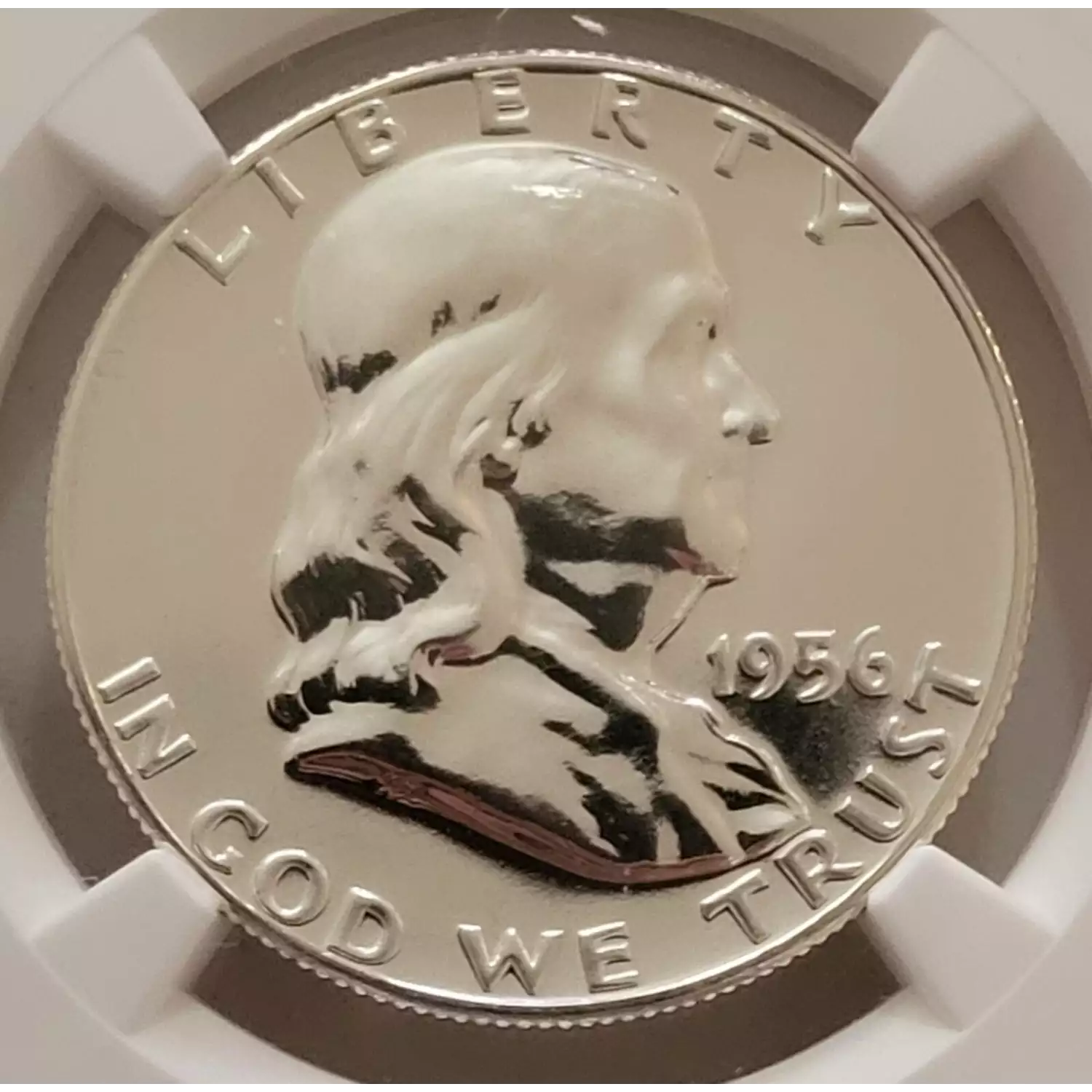 1956 Franklin Half Dollar NGC PF-67 Type 2 - Old Pueblo Coin