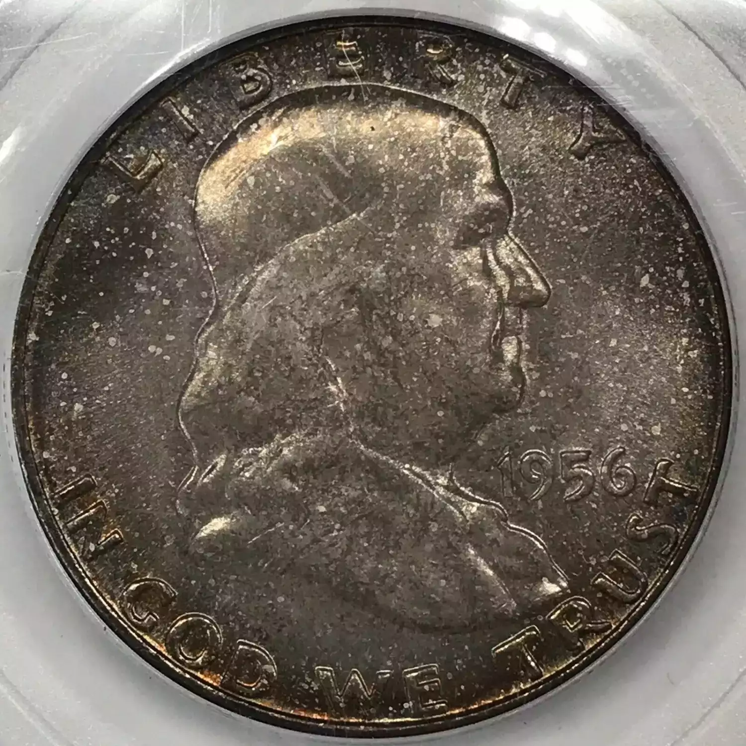 1956 Franklin Half Dollar PCGS MS-65 FBL - Old Pueblo Coin