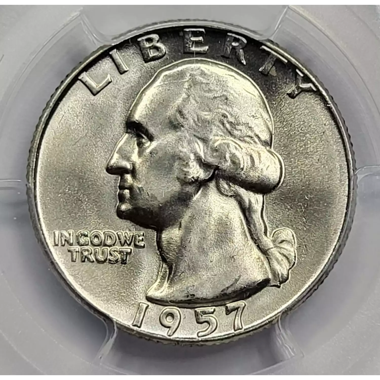 1957-D Silver Washington Quarter PCGS MS-65 - Old Pueblo Coin