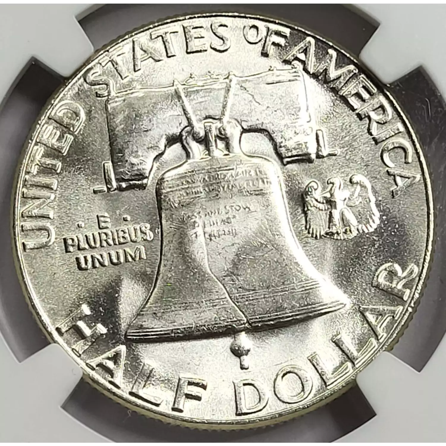 1957 Franklin Half Dollar NGC MS-64 FBL - Old Pueblo Coin