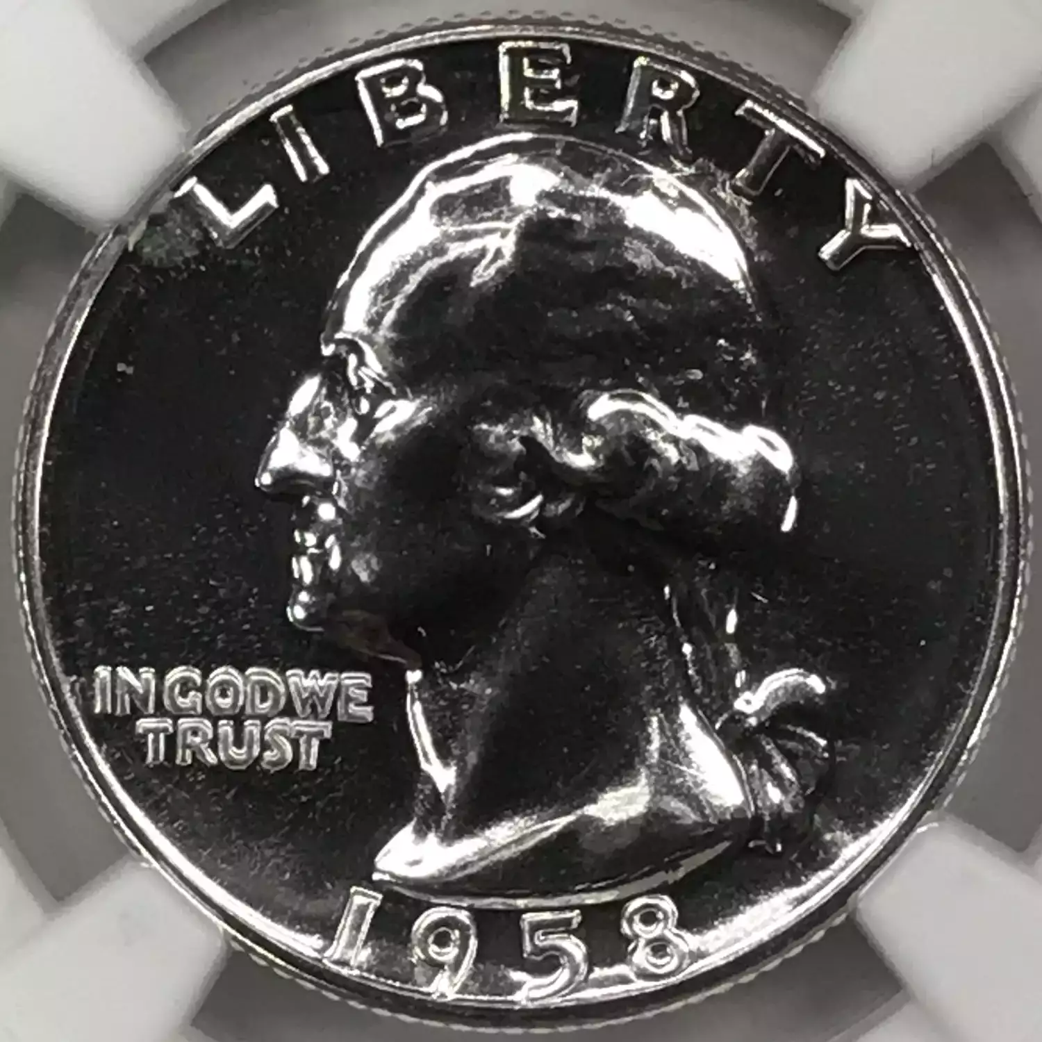 1958 Silver Washington Quarter NGC PF-66 - Old Pueblo Coin