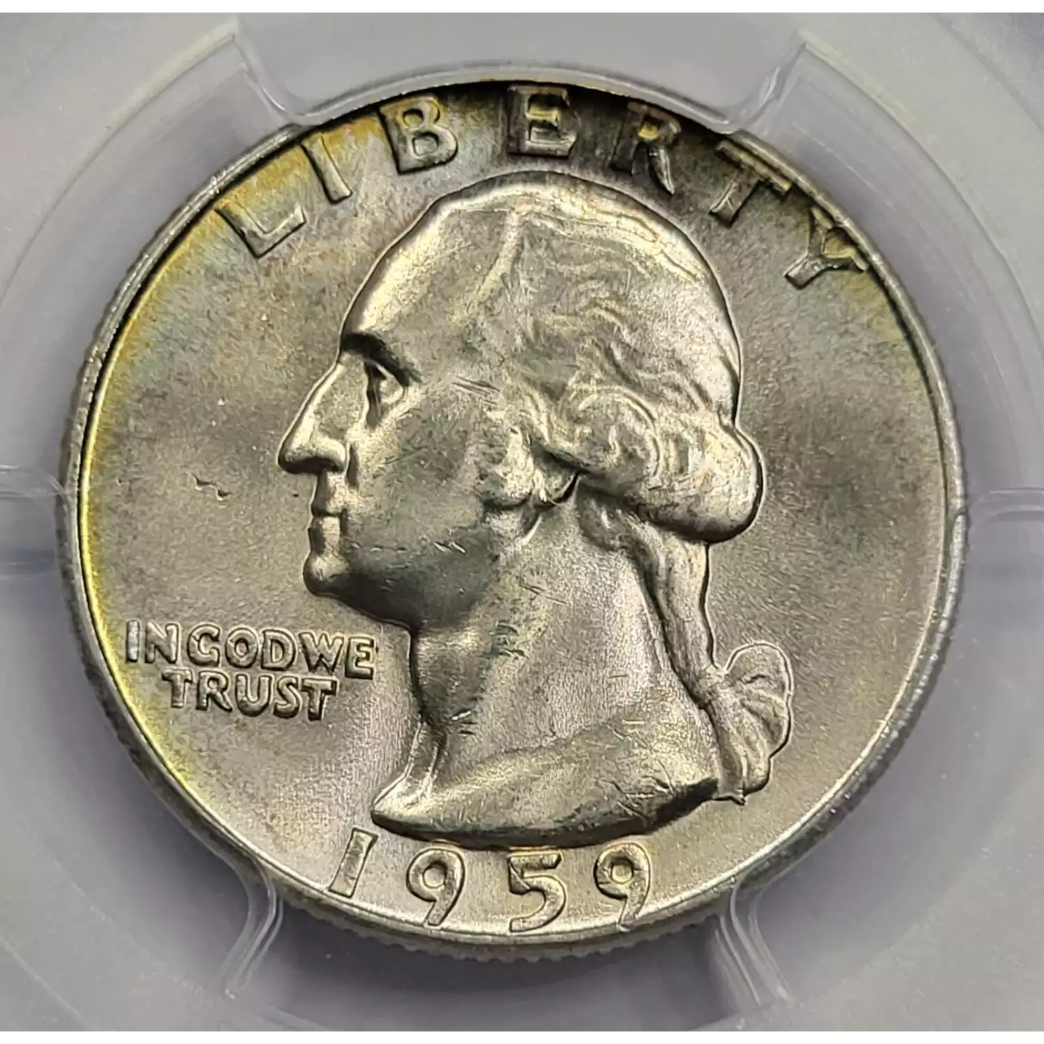 1959-D Silver Washington Quarter PCGS MS-64 - Old Pueblo Coin