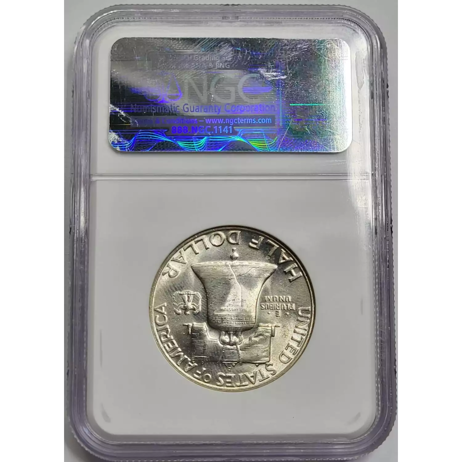 1959-D NGC MS-64 FBL Franklin Half Dollar - Old Pueblo Coin