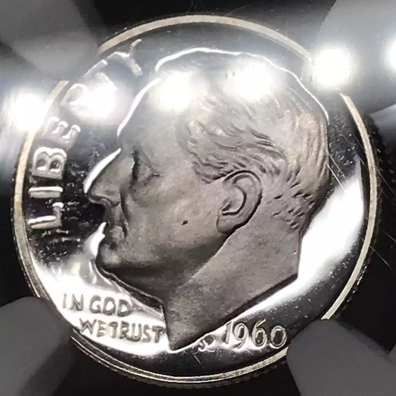1960 Roosevelt Dime NGC PF-68 ULTRA CAMEO - Old Pueblo Coin
