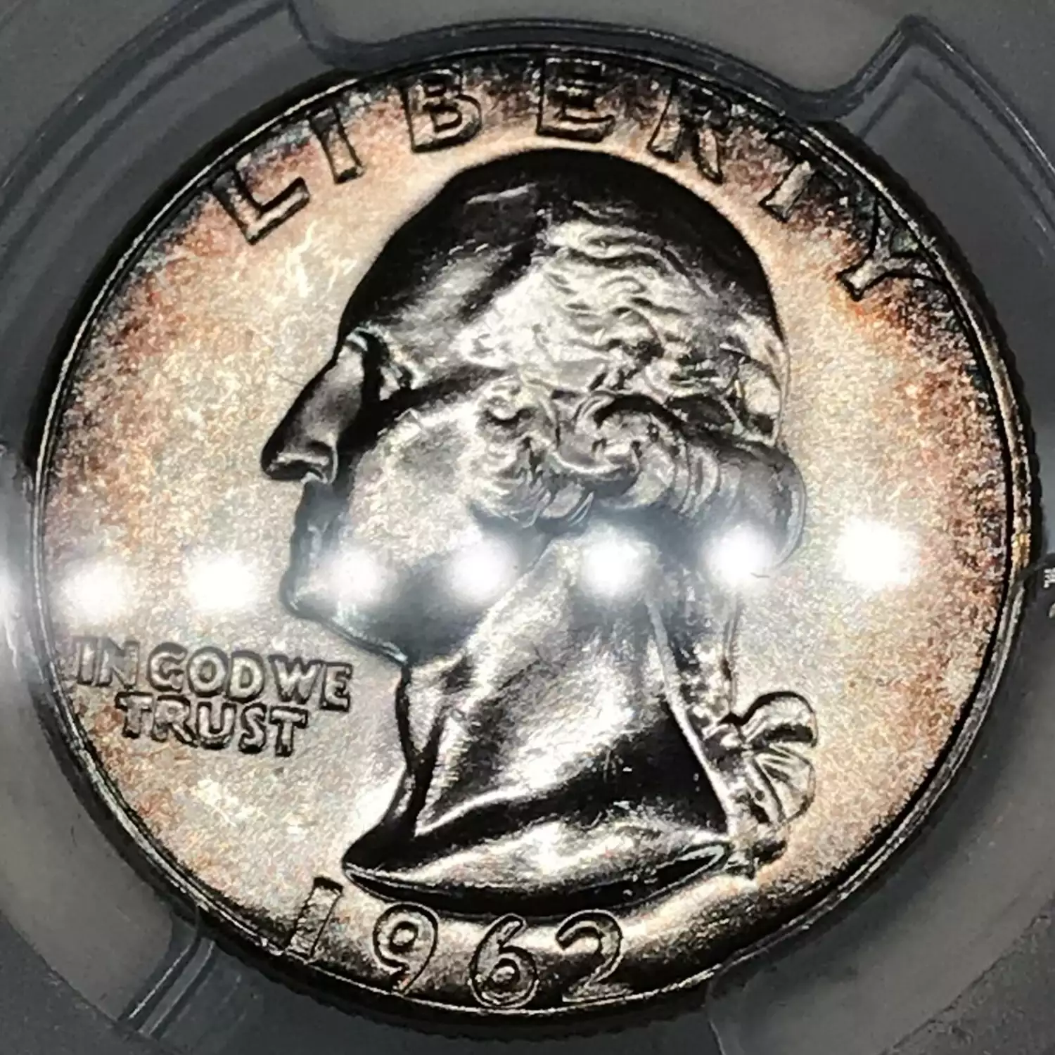 1962 Silver Washington Quarter PCGS MS-64 Type B Rev FS-901 - Old Pueblo Coin