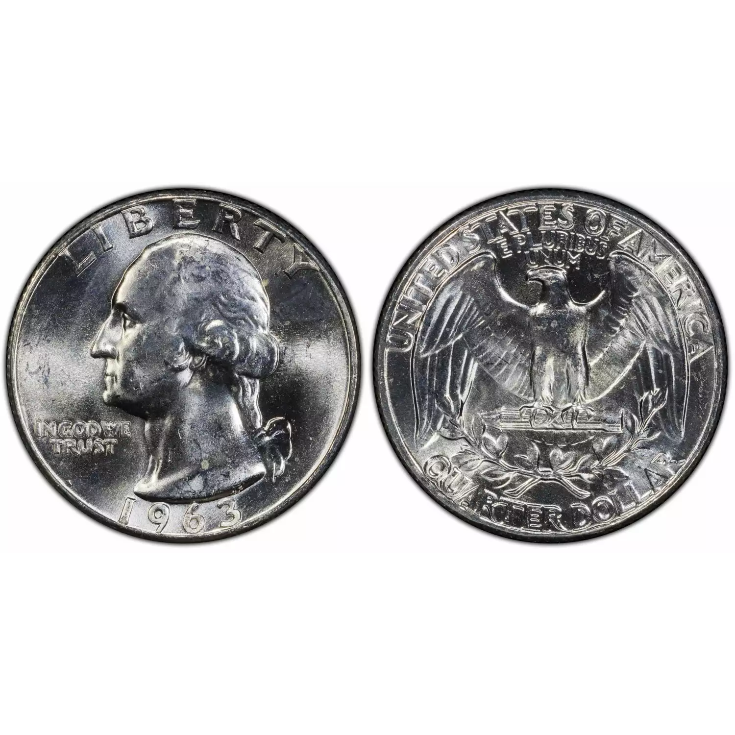 1963 Silver Washington Quarter PCGS MS-64 DDO FS-101 - Old Pueblo Coin