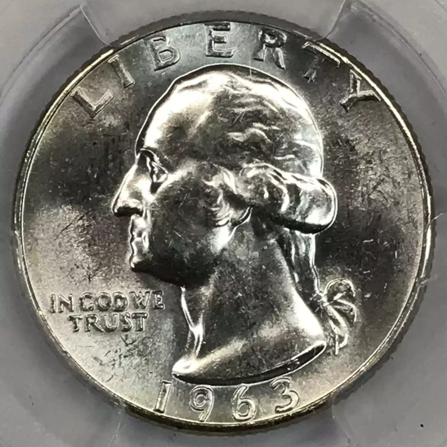 1963 Silver Washington Quarter PCGS MS-64 Type B Rev FS-901 - Old Pueblo Coin