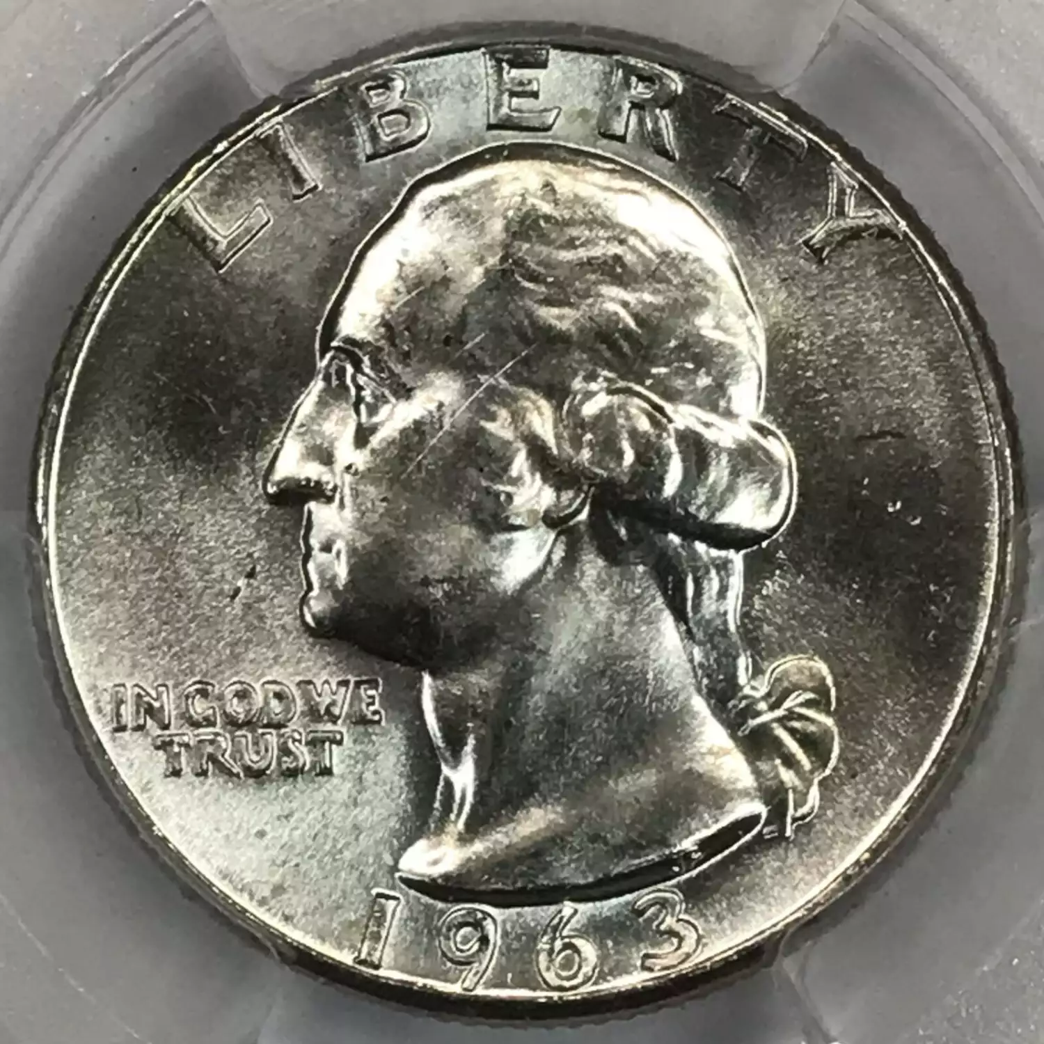 1963 Silver Washington Quarter PCGS MS-64 Type B Rev FS-901 - Old Pueblo Coin