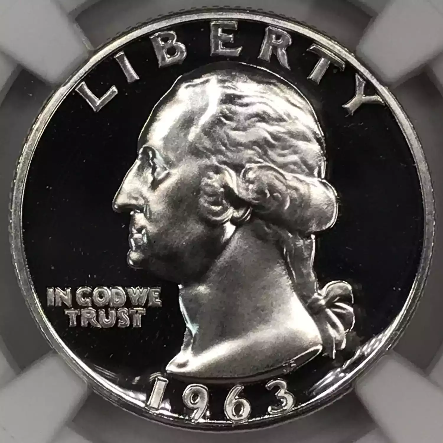1963 Silver Washington Quarter NGC PF-67 - Old Pueblo Coin