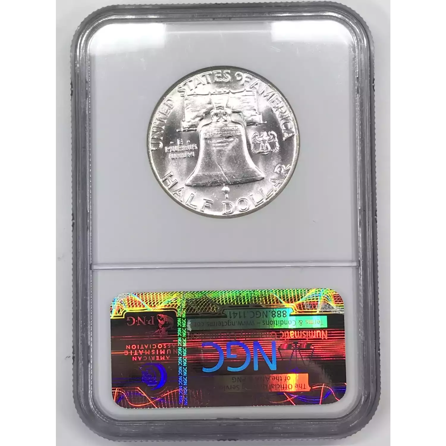 1963 Franklin Half Dollar NGC MS-64 - Old Pueblo Coin