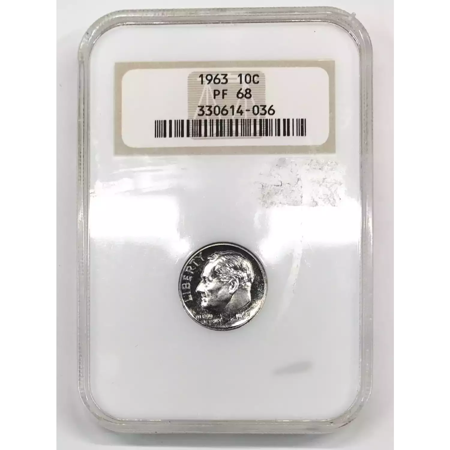 1963 Roosevelt Dime NGC PF-68 - Old Pueblo Coin