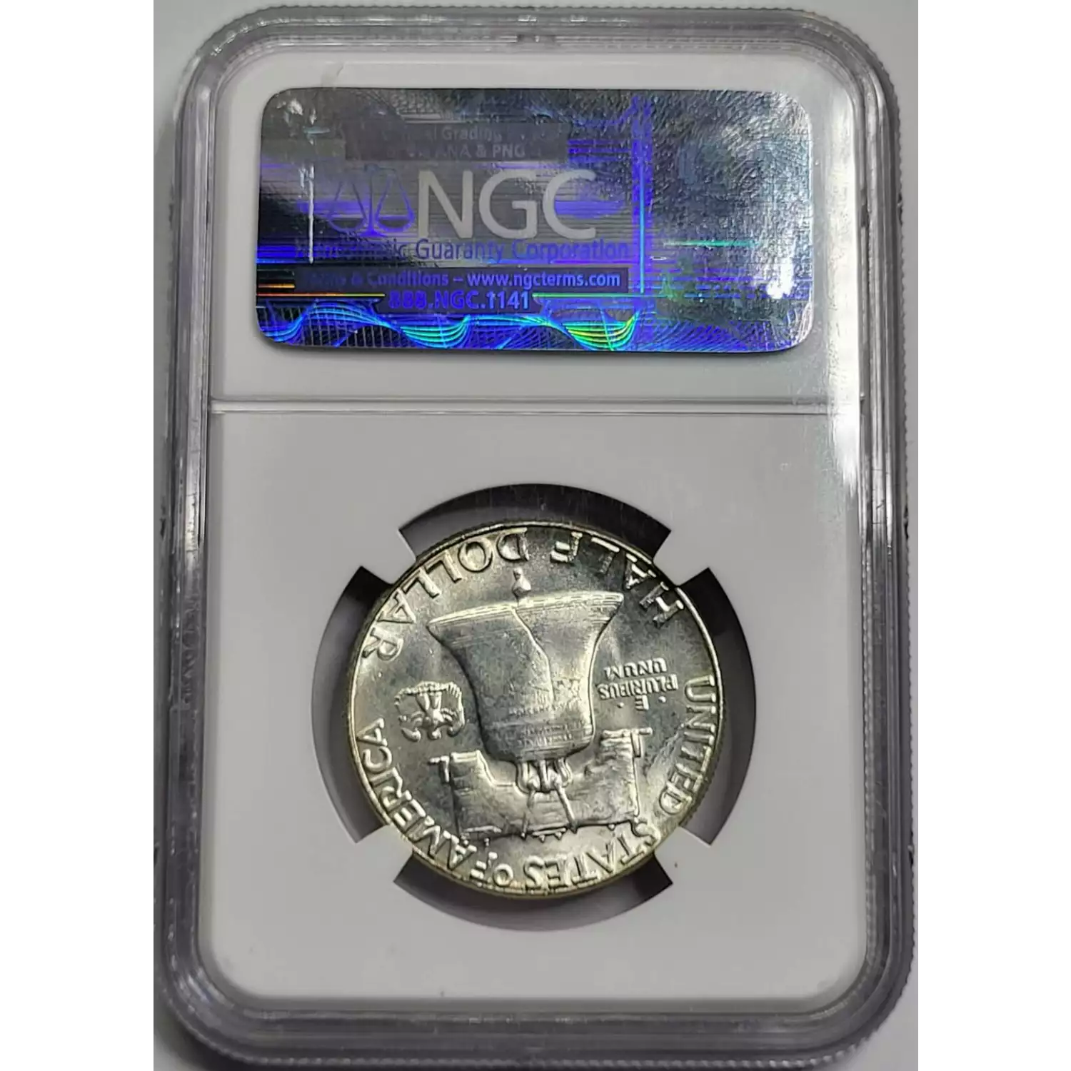 1963 NGC MS-64 FBL Franklin Half Dollar - Old Pueblo Coin