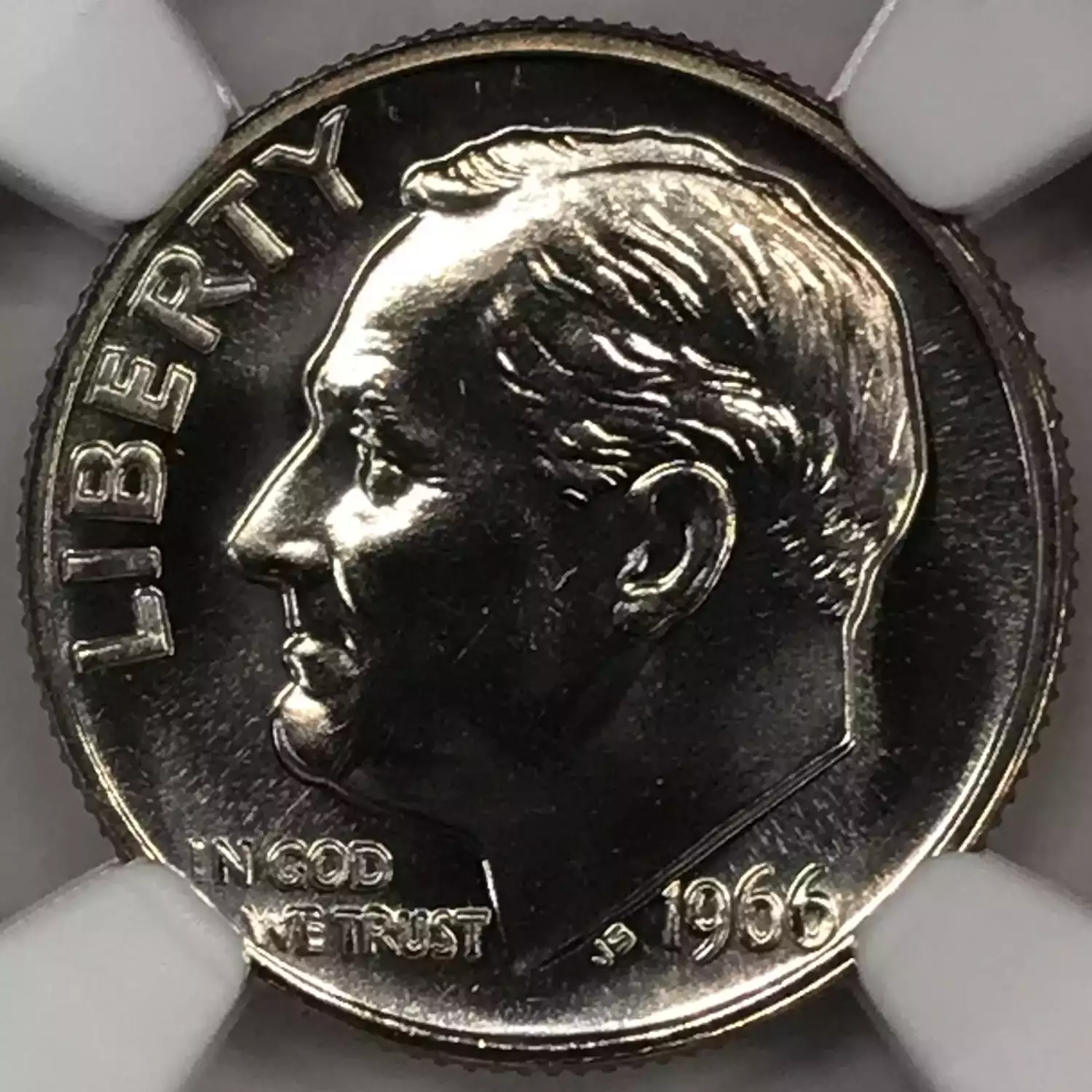 1966 Roosevelt Dime NGC MS-68 SMS - Old Pueblo Coin