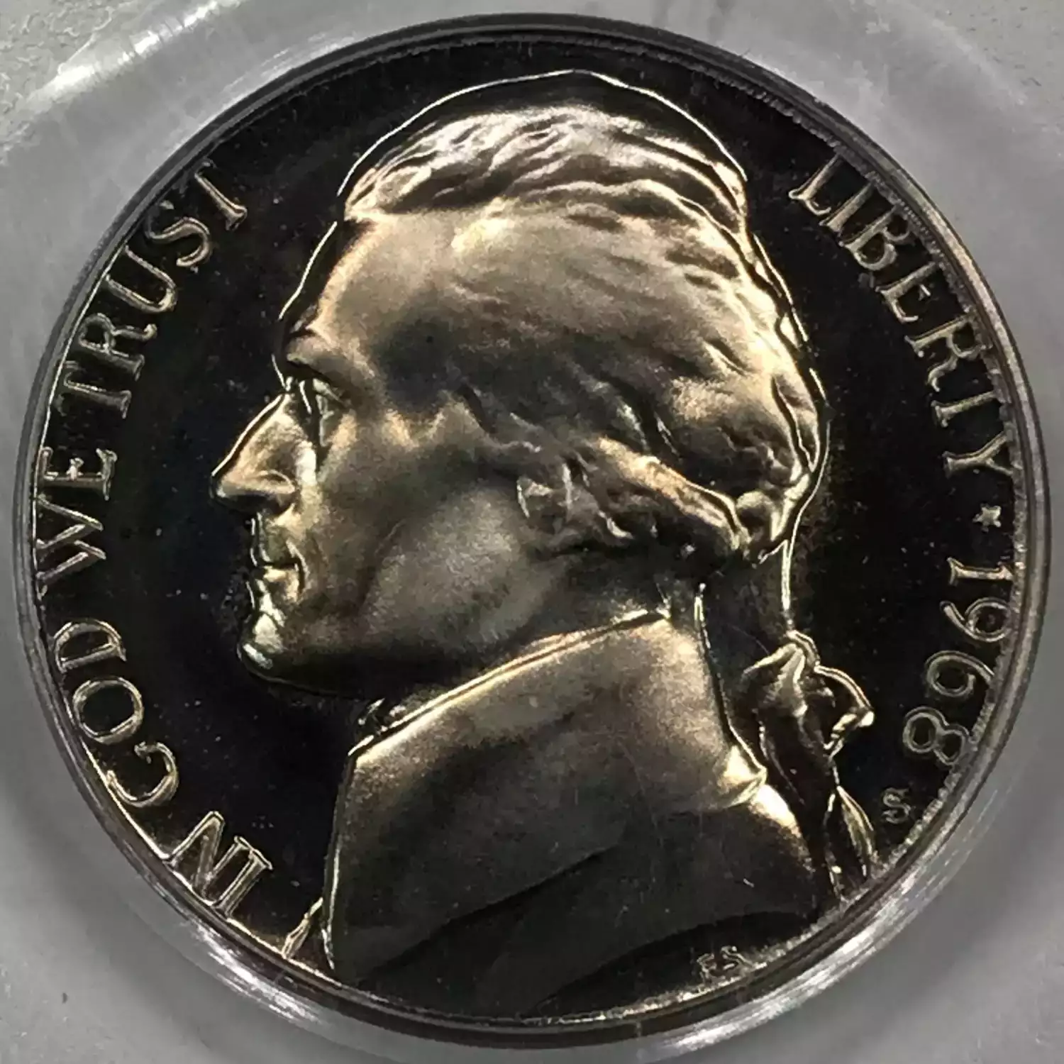 1968-S Jefferson Nickel PCGS PR-66 - Old Pueblo Coin