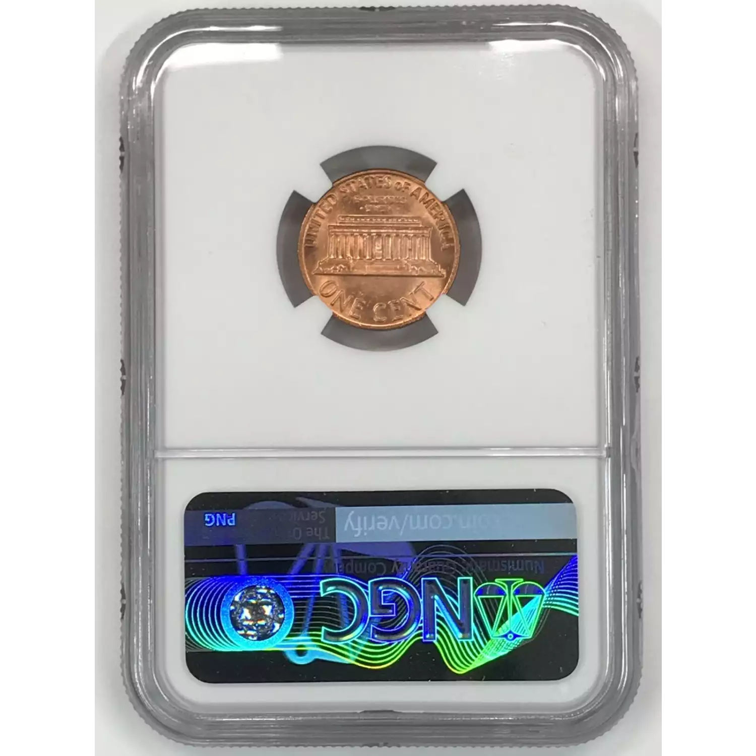 1970-S Lincoln Memorial Cent NGC MS-65 RD Small Date - Old Pueblo Coin