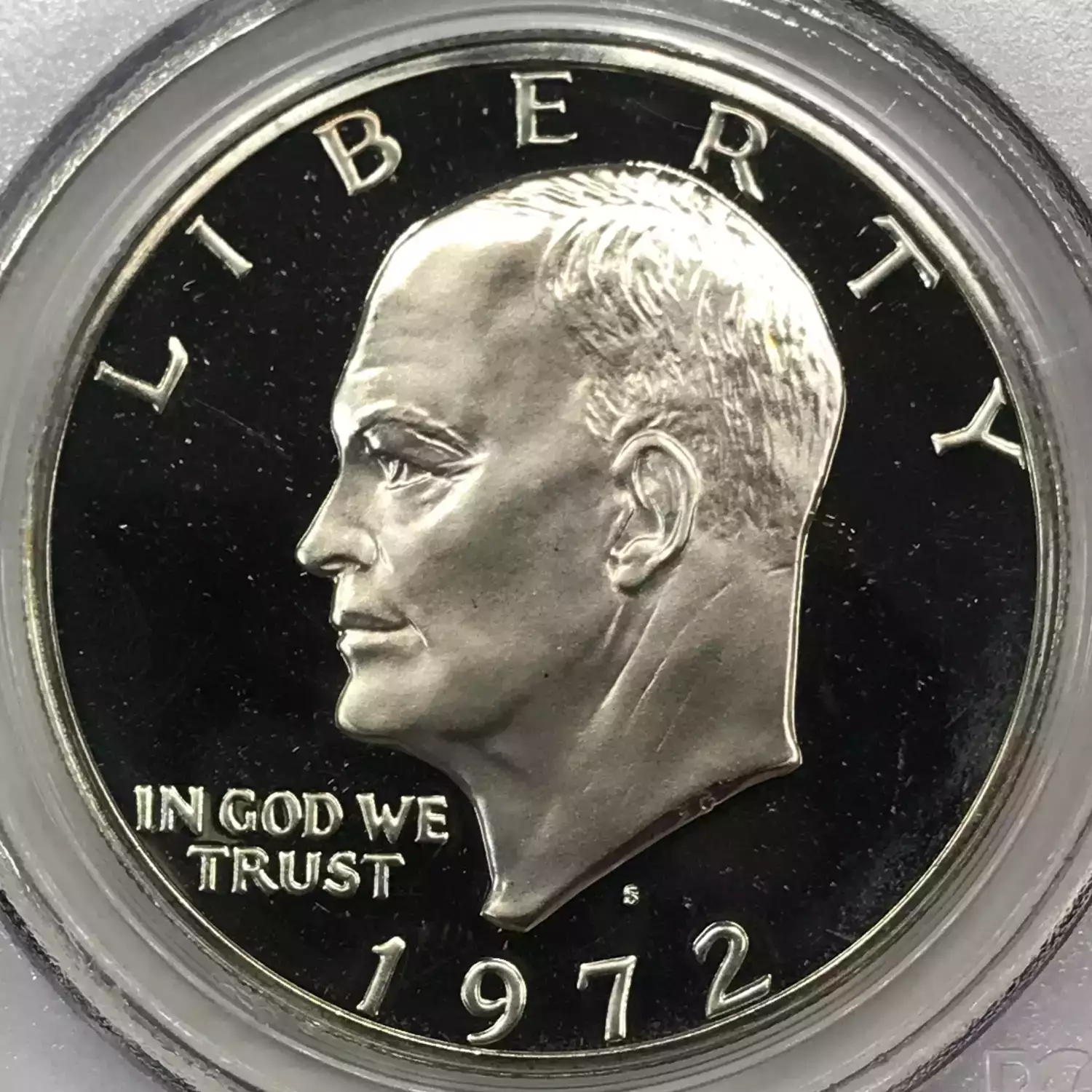 1972-S Silver Ike Eisenhower Dollar PCGS PR-69 DCAM - Old Pueblo Coin