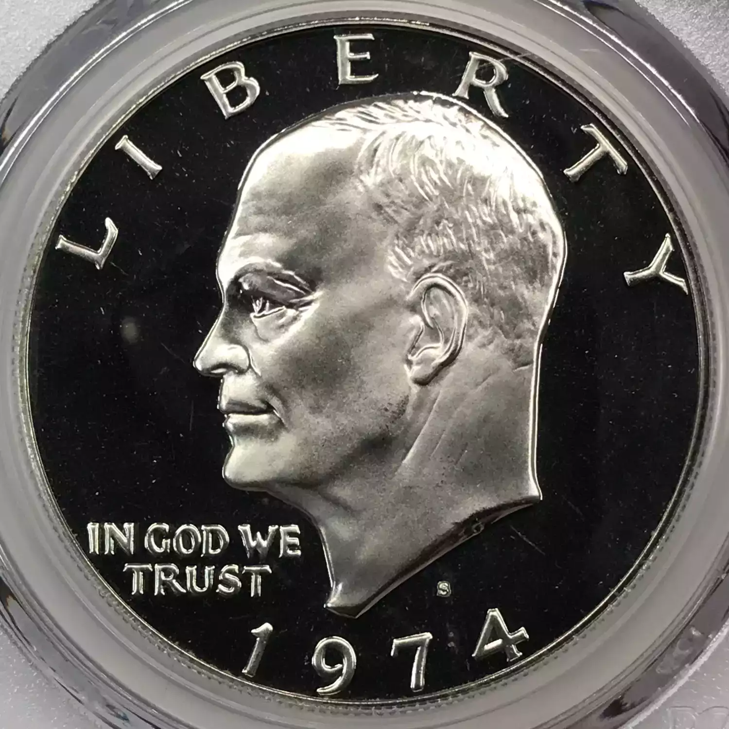 1974-S Silver Ike Eisenhower Dollar PCGS PR-69 DCAM - Old Pueblo Coin