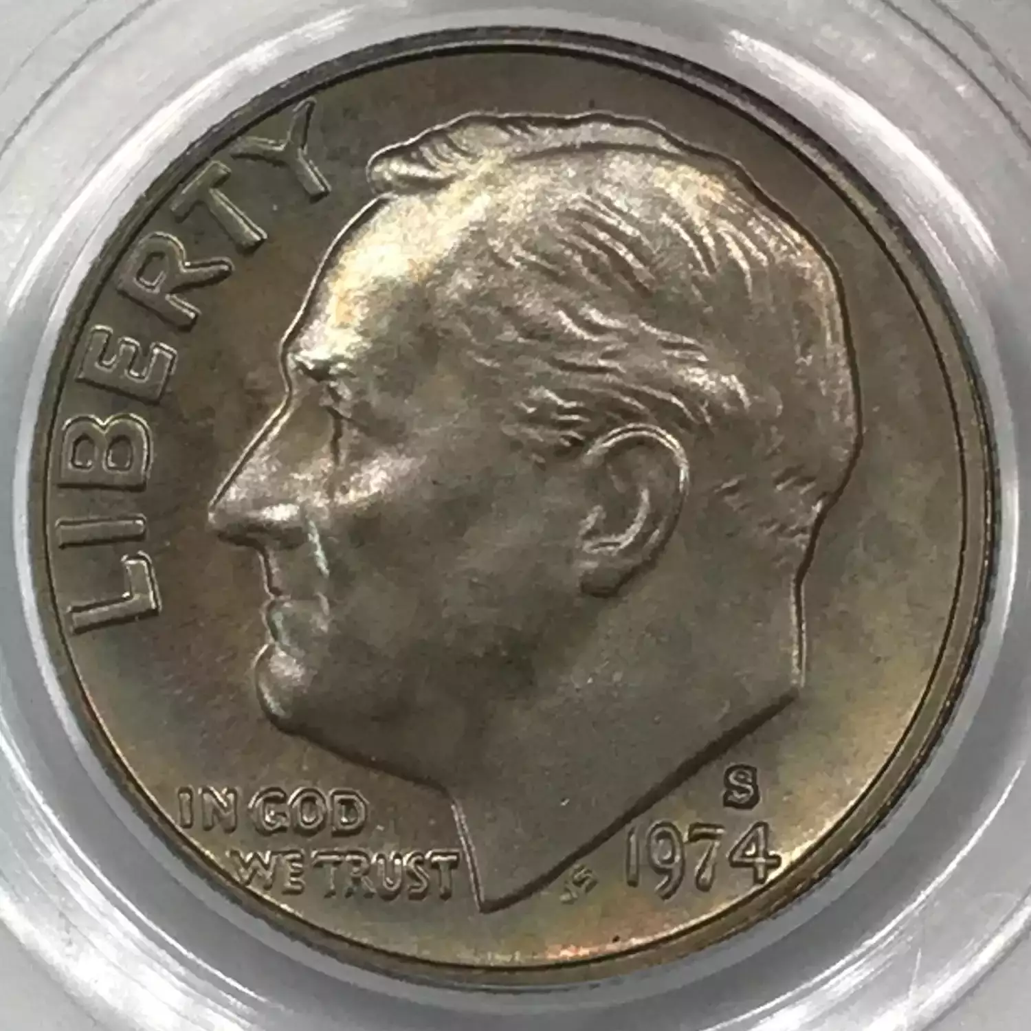 1974-S Roosevelt Dime PCGS PR-67 - Old Pueblo Coin