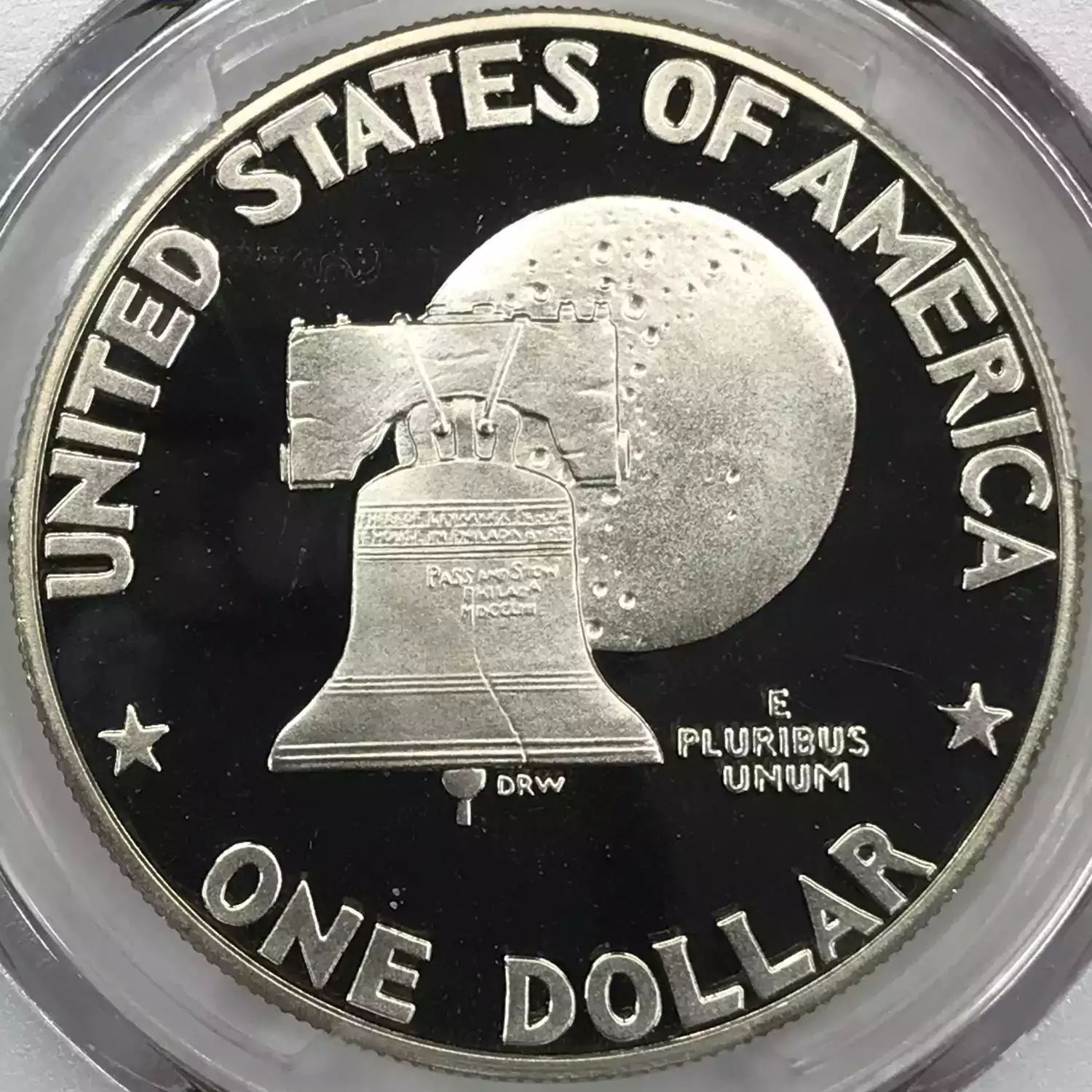 1976-S Clad Ike Eisenhower Dollar PCGS PR-69 DCAM Type 1 - Old Pueblo Coin