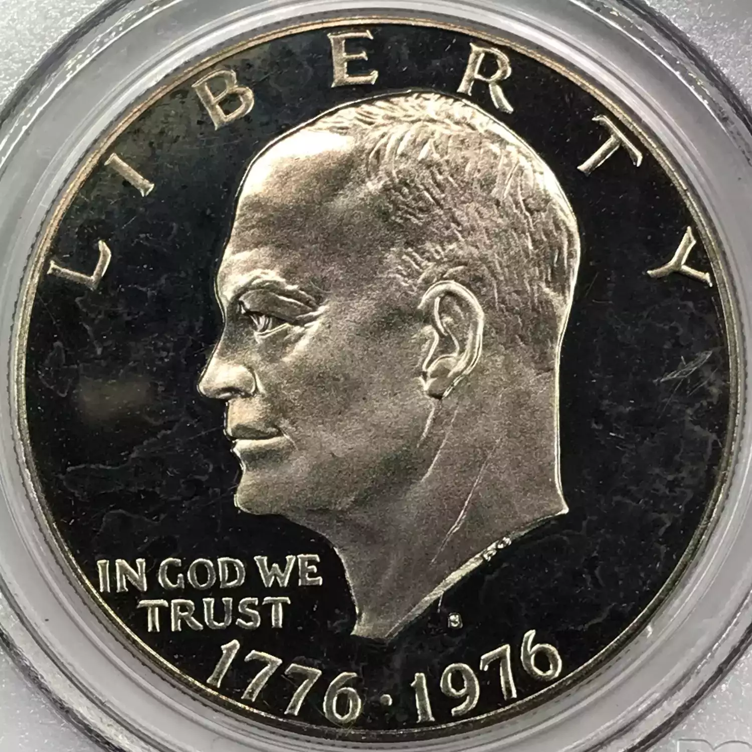 1976-S Clad Ike Eisenhower Dollar PCGS PR-69 DCAM Type 2 - Old Pueblo Coin