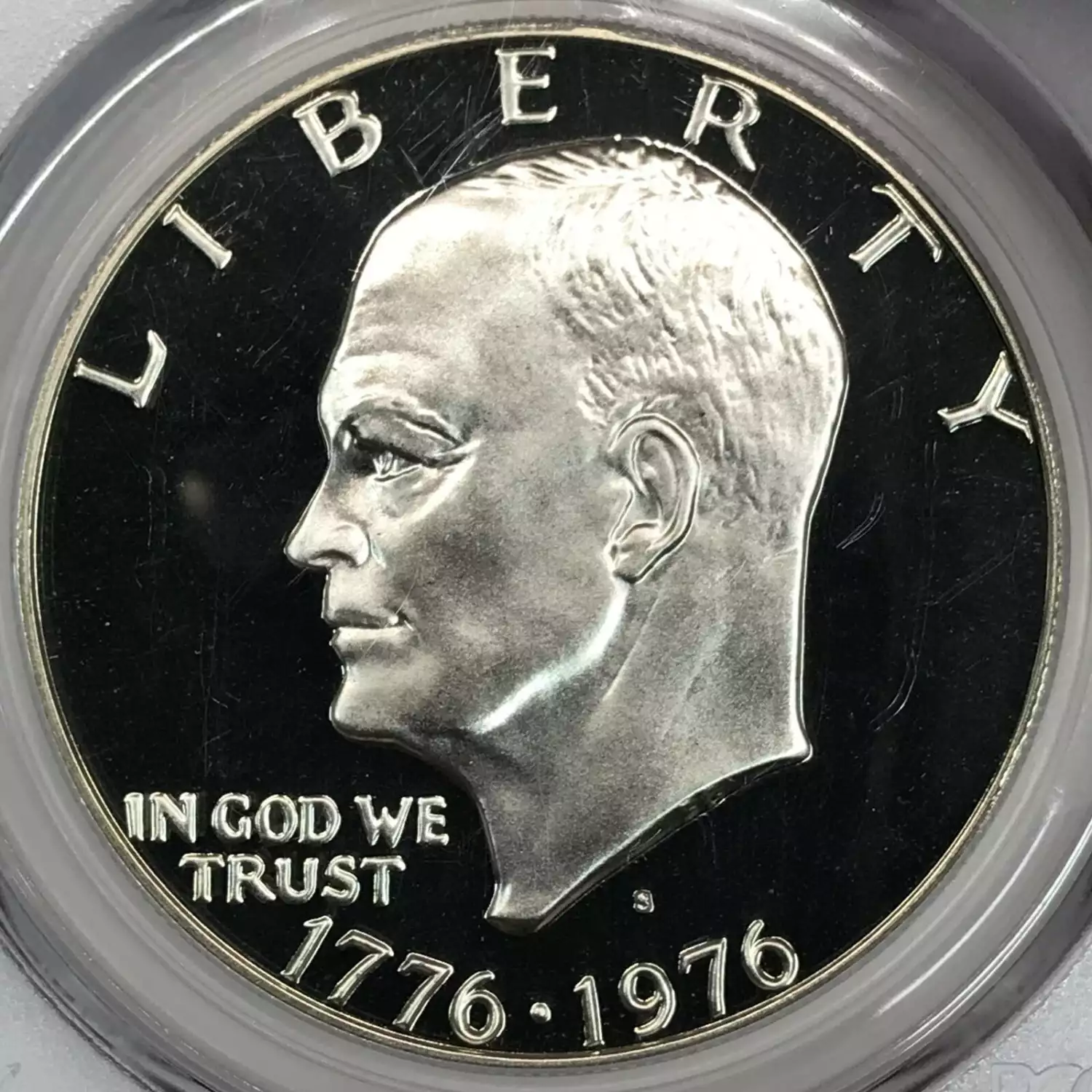 1976-S 40% Silver Ike Eisenhower Dollar PCGS PR-69 DCAM - Old Pueblo Coin