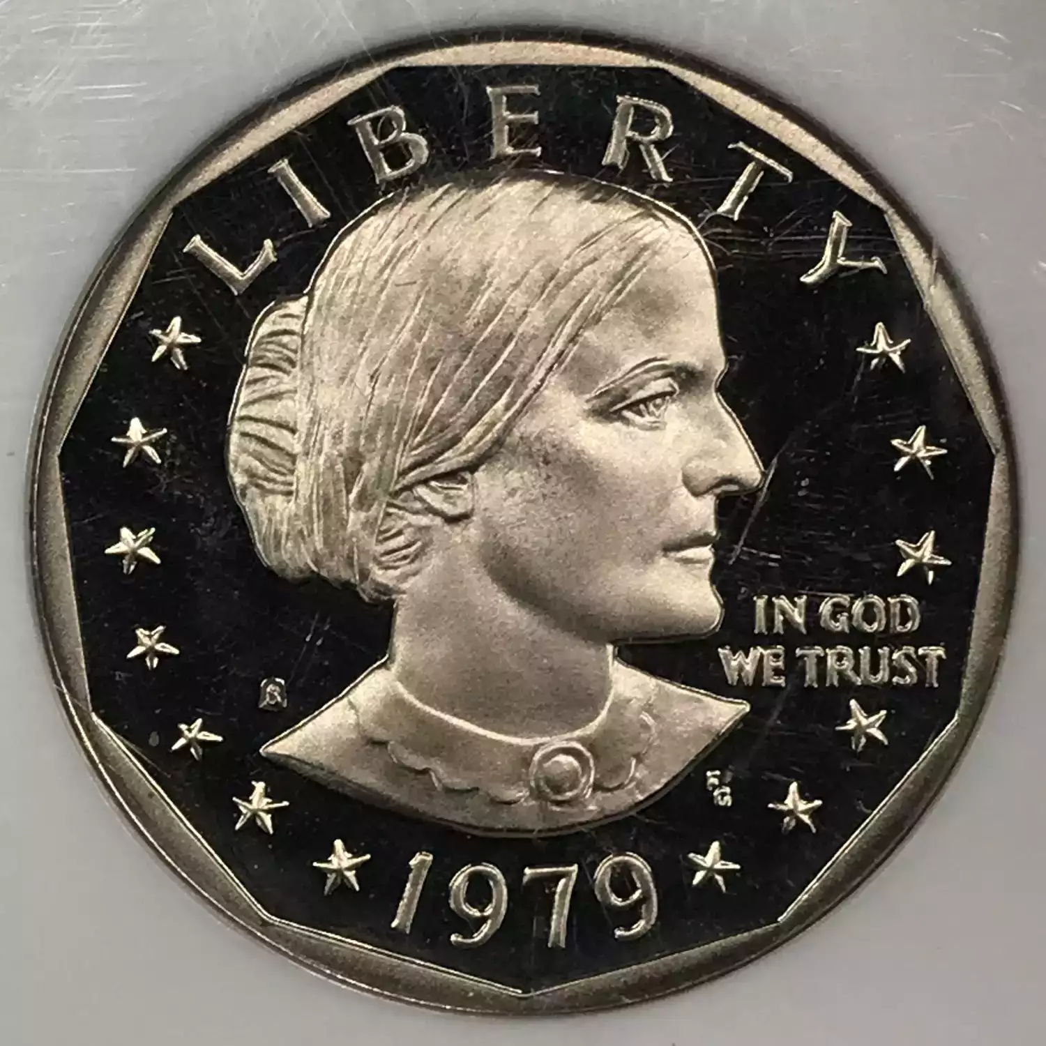 1979-S Susan B. Anthony (SBA) Dollar NGC PF-68 ULTRA CAMEO TYPE 1 - Old ...