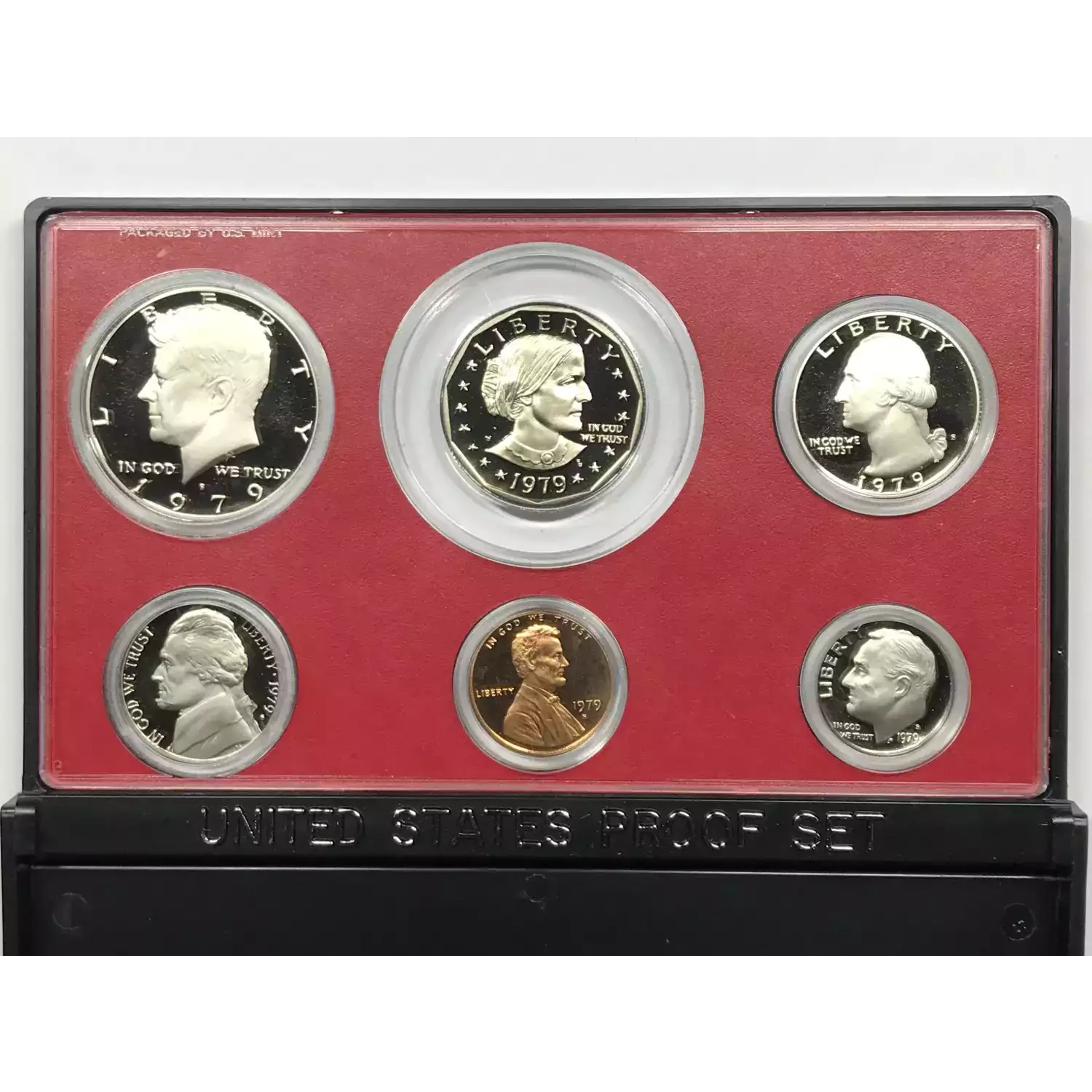 1979 Type 1 US Mint Proof Set w OGP Box - Old Pueblo Coin