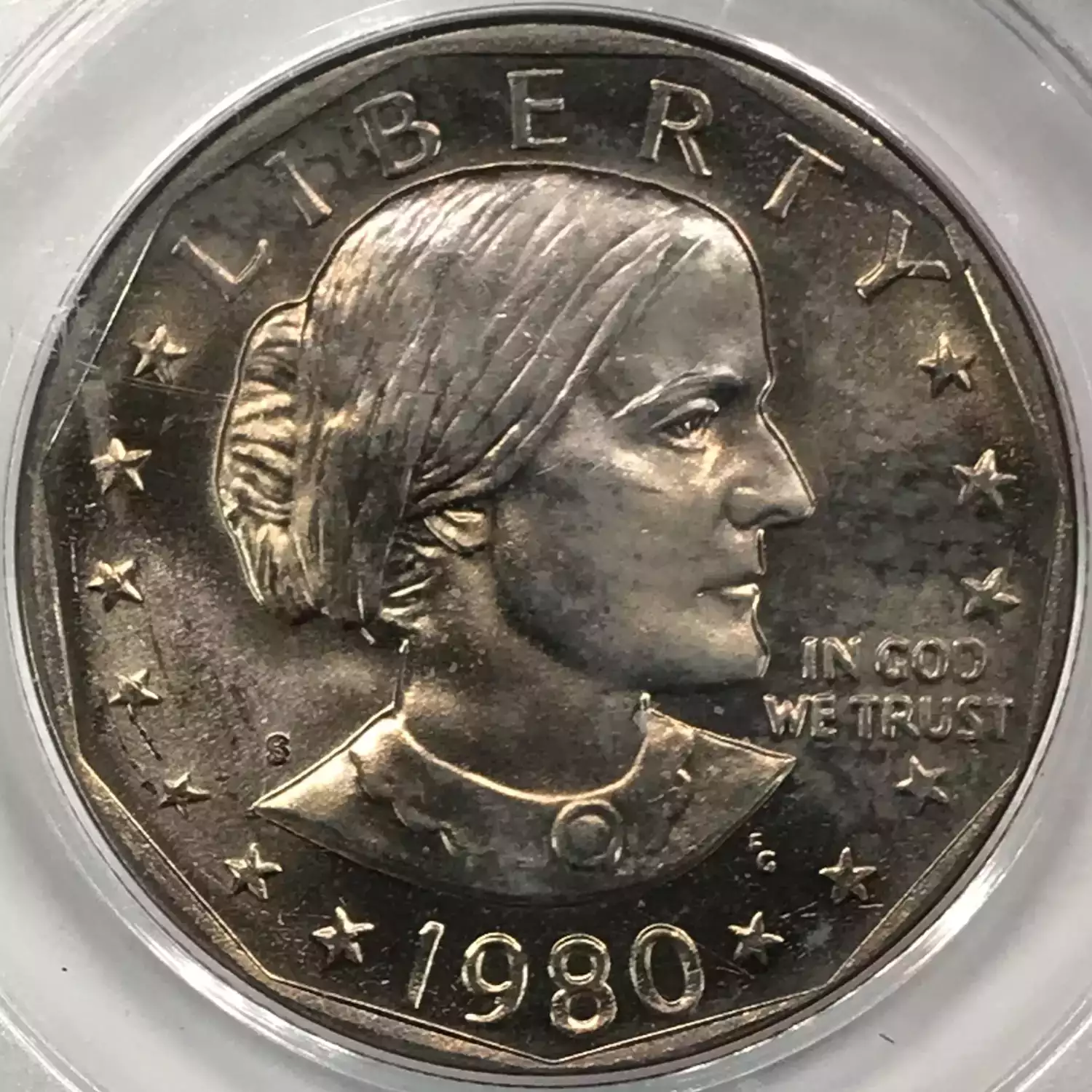 1980-S Susan B. Anthony (SBA) Dollar PCGS MS-67 - Old Pueblo Coin