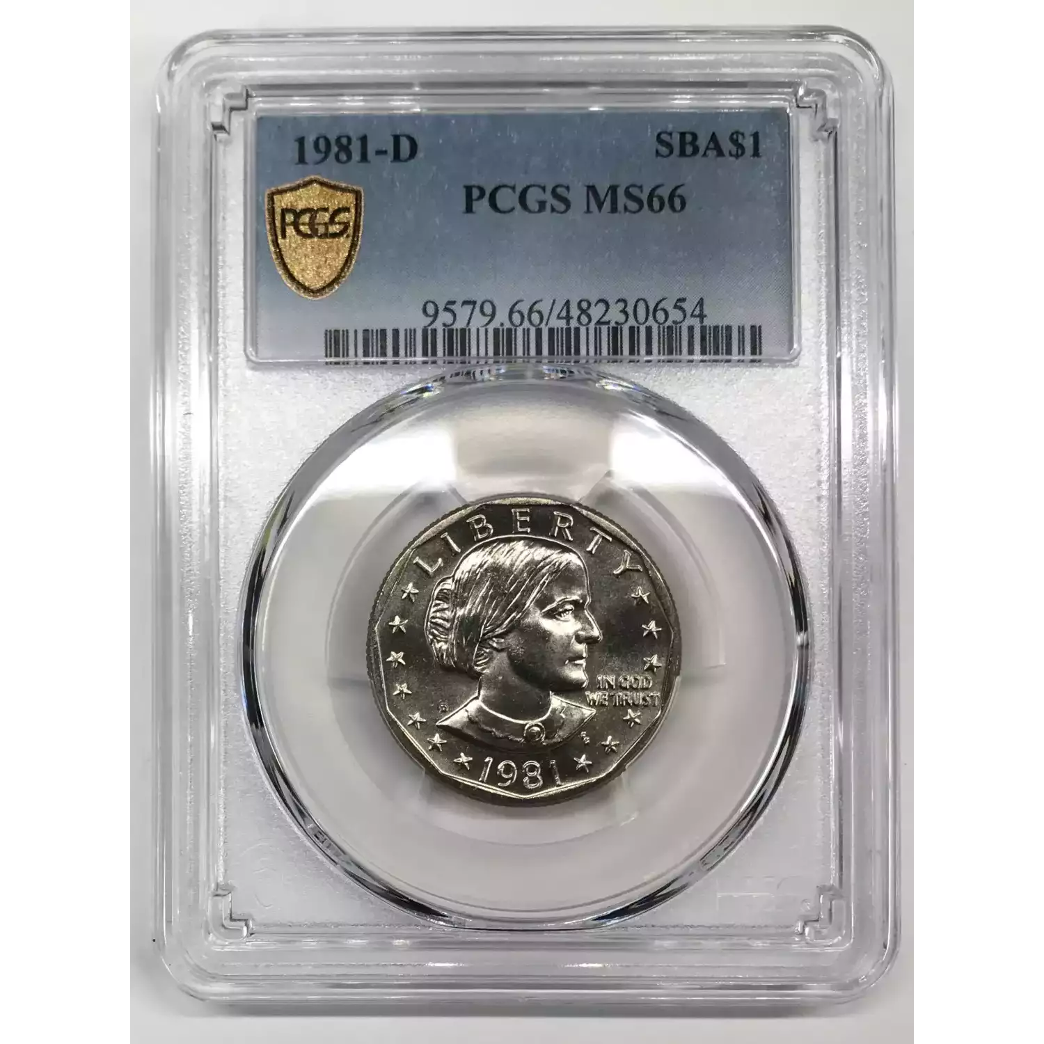 1981-D Susan B. Anthony (SBA) Dollar PCGS MS-66 - Old Pueblo Coin