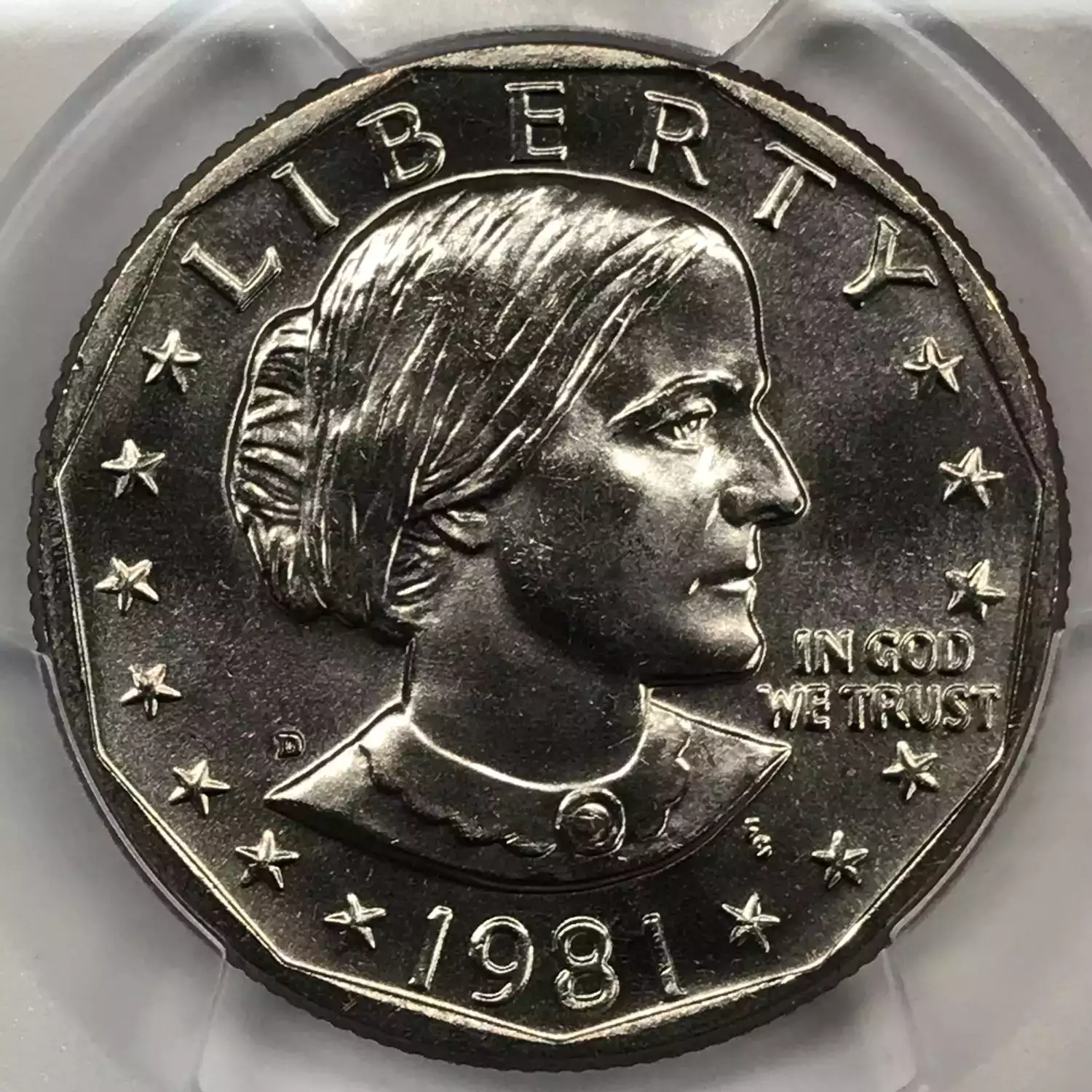 1981-D Susan B. Anthony (SBA) Dollar PCGS MS-66 - Old Pueblo Coin