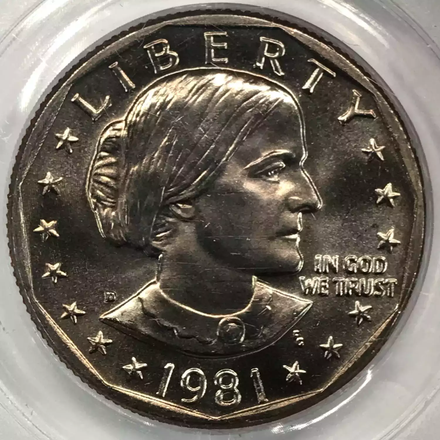 1981-D Susan B. Anthony (SBA) Dollar PCGS MS-67 - Old Pueblo Coin