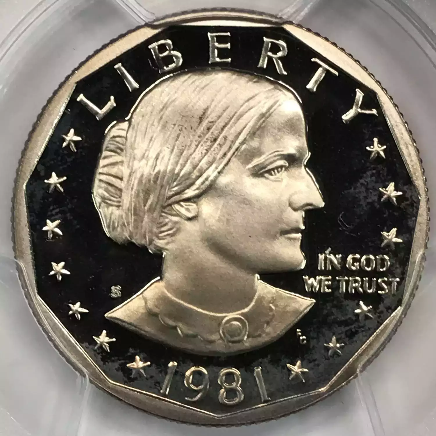 1981-S Susan B. Anthony (SBA) Dollar PCGS PR-70 DCAM Type 2 - Old Pueblo Coin