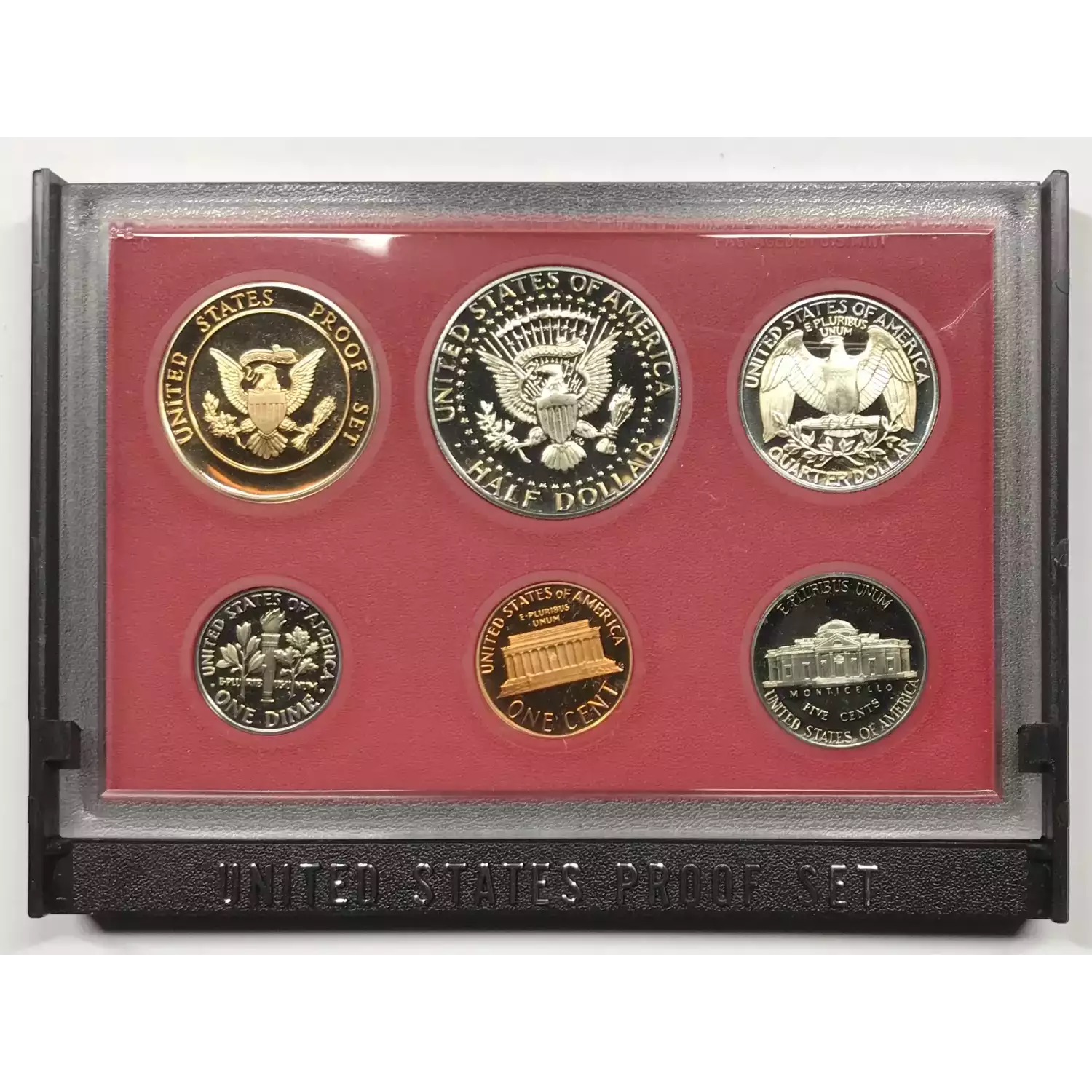 1982 US Mint Proof Set w OGP Box - Old Pueblo Coin